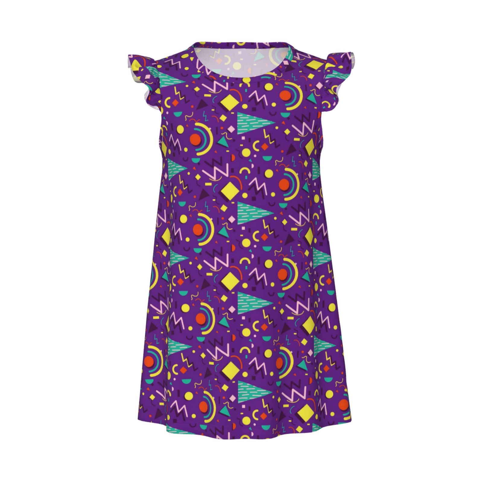 Daiia Retro 80s Style Girls Nightgowns, Unicorn Nightgown Princess ...