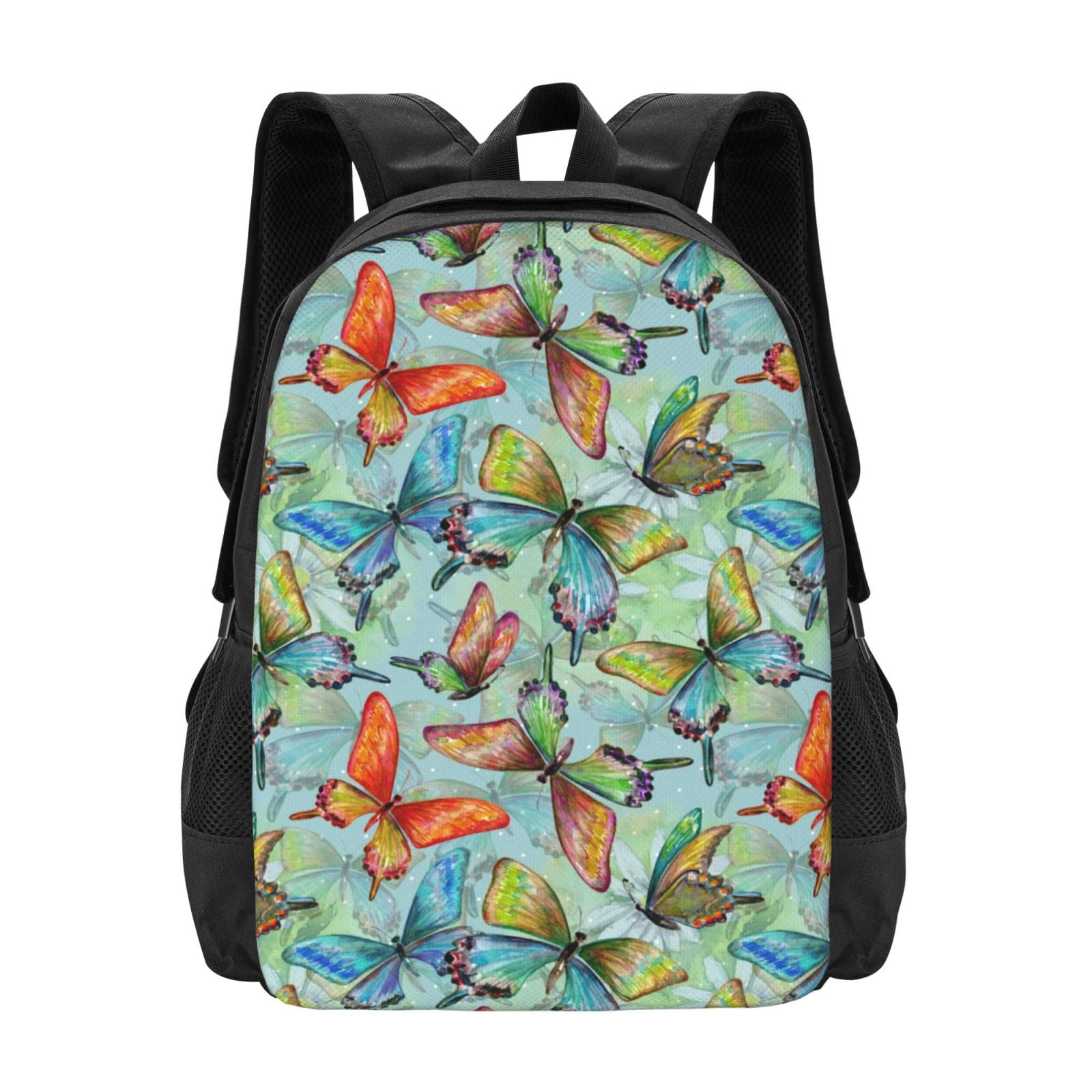 Daiia Retro Flying Butterflies Backpack for Men and Women -Durable ...