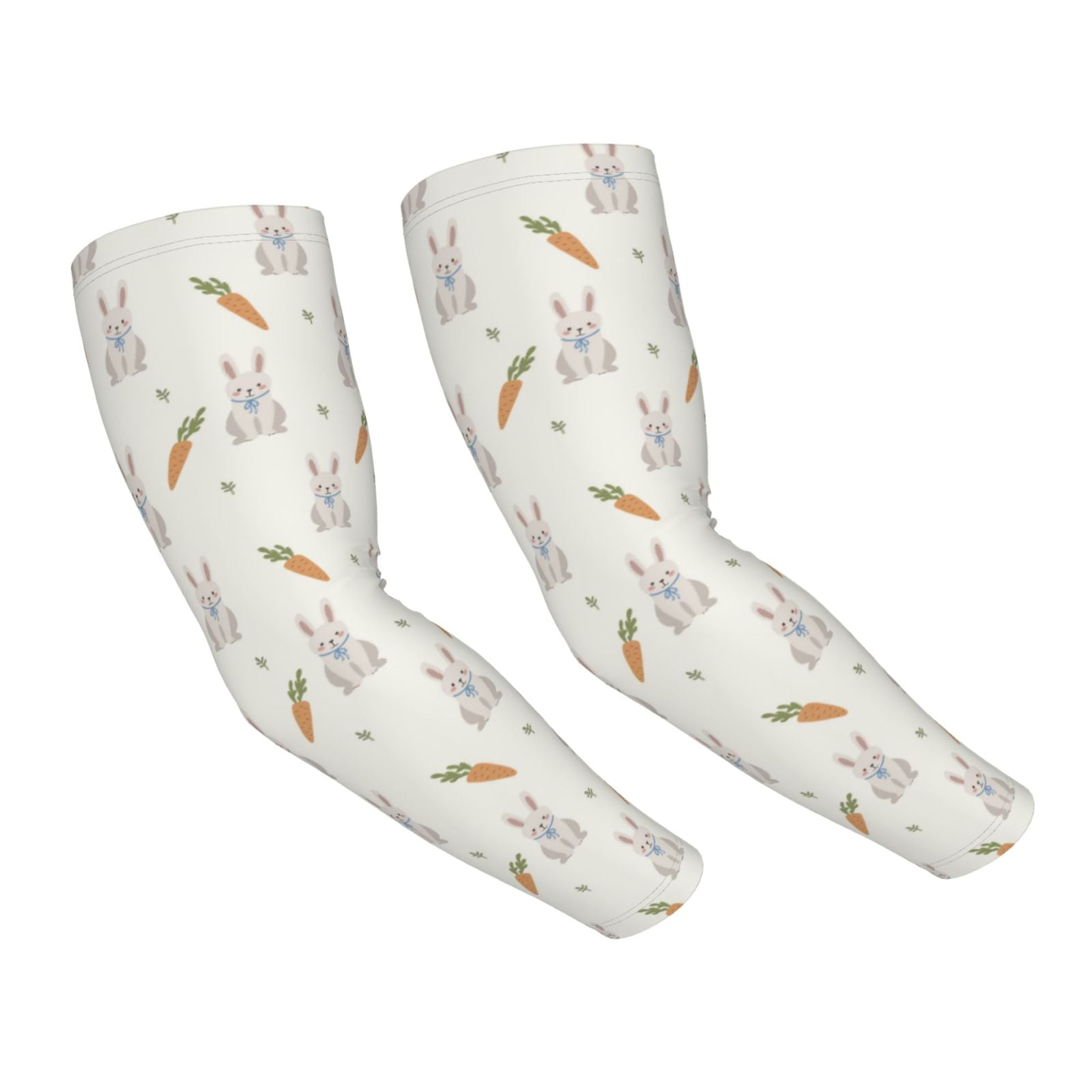Daiia Retro Rabbit UV Sun Protection Arm Sleeves - Cooling Compression ...