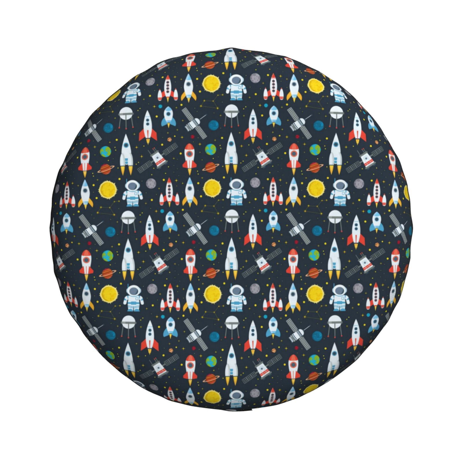 Daiia Rocket Space Tire Covers , Travel Trailer Camper Truck SUV ...