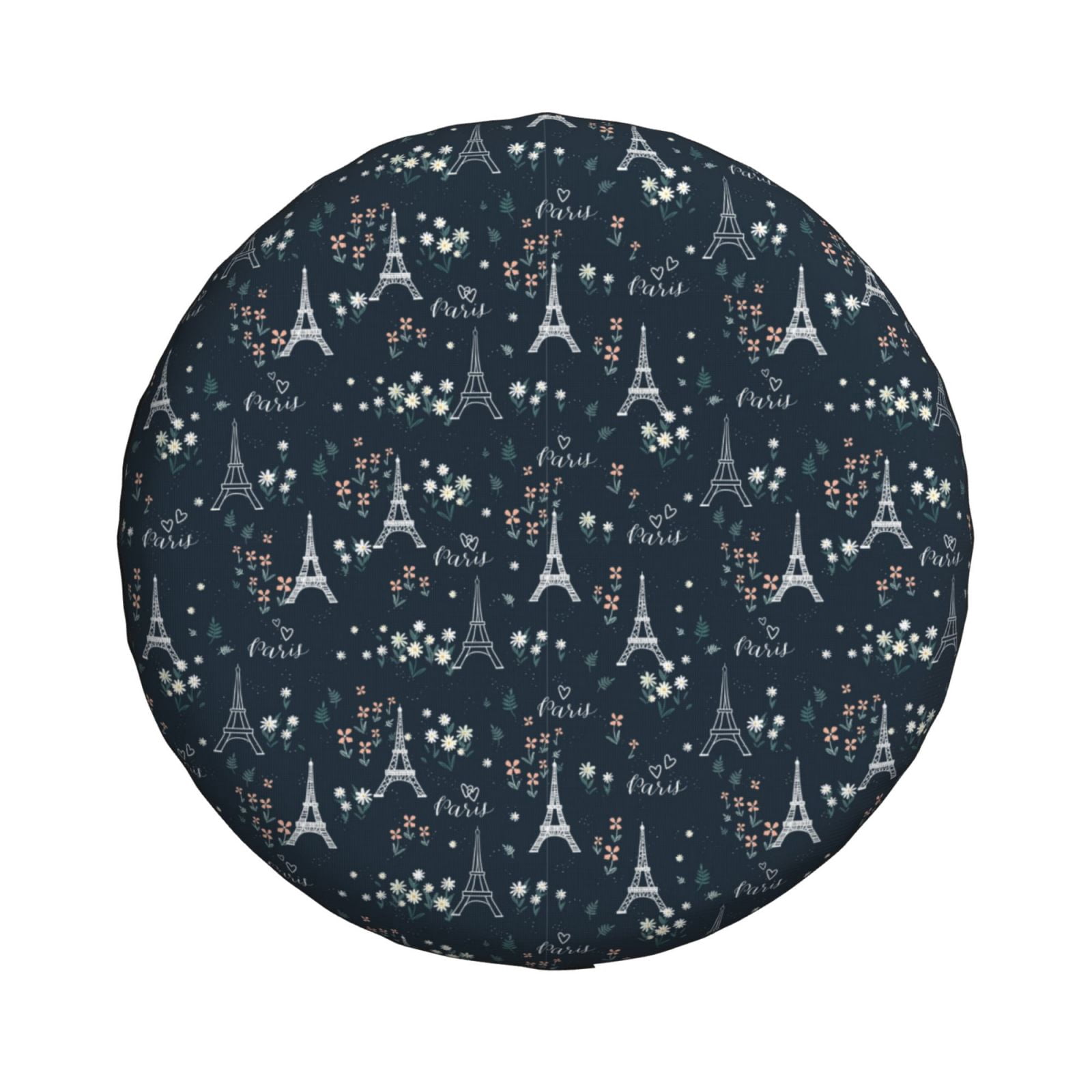 Daiia Romantic Eiffel Tower Tire Covers , Travel Trailer Camper Truck ...