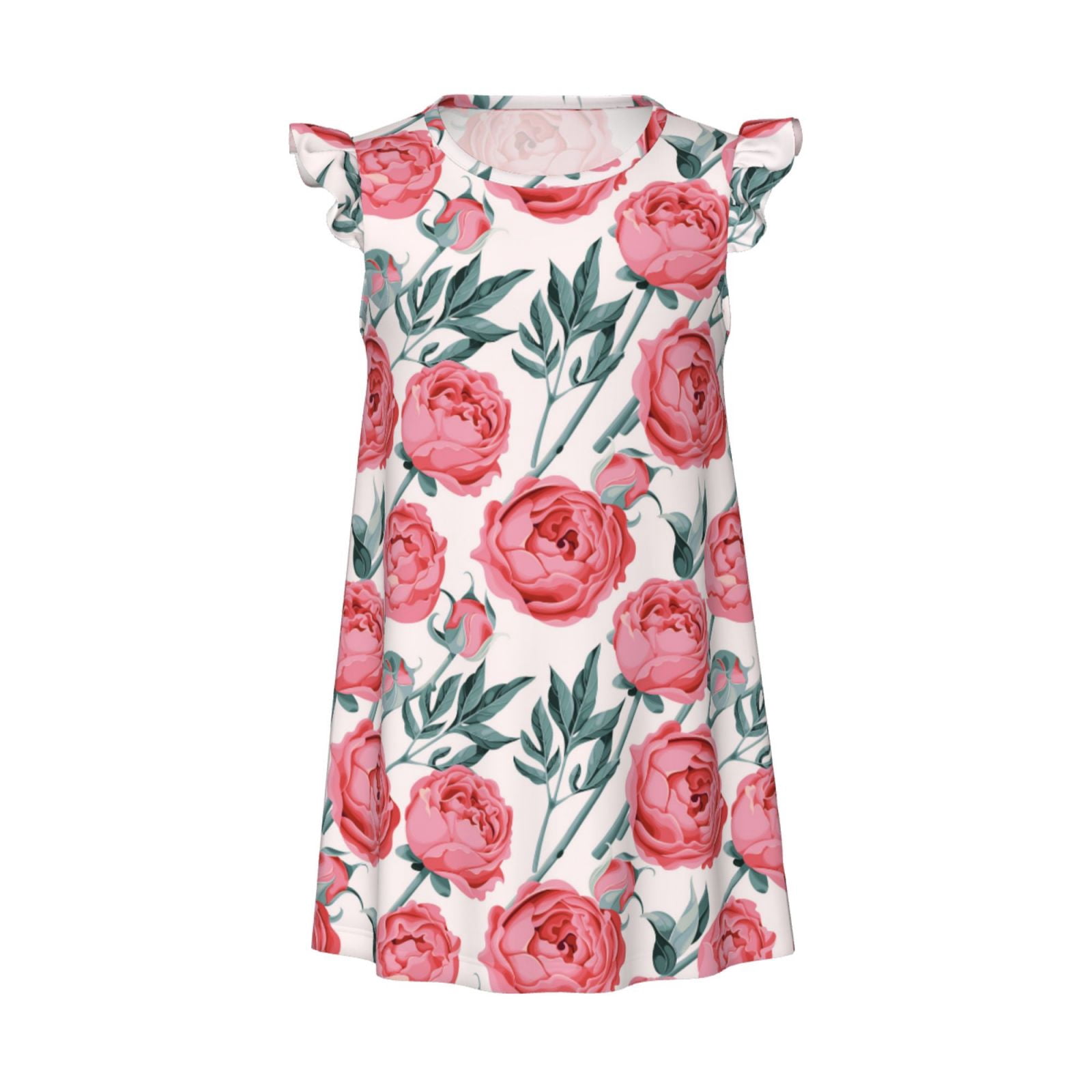 Daiia Rose Flowers Girls Nightgowns, Unicorn Nightgown Princess Pajama ...