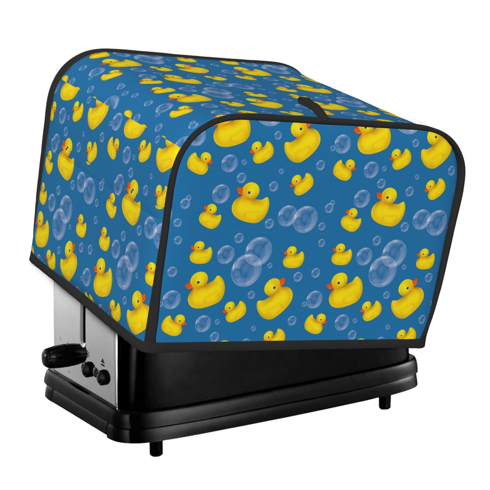 Daiia Rubber Duck Pattern 4 slice Toaster Cover, Toaster Appliance Dust ...