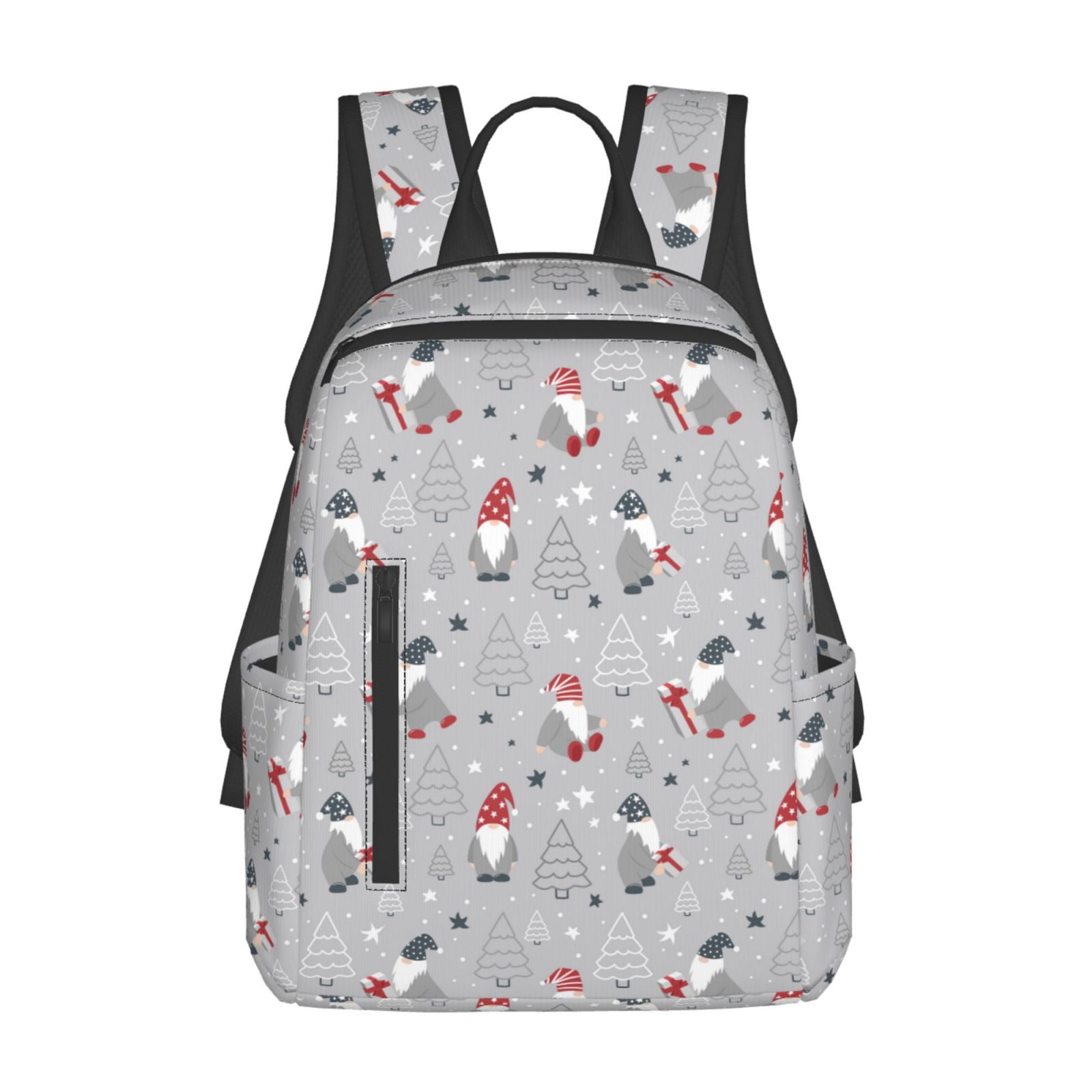 Daiia Santa with Gifts School Backpack for Men and Women Lightweight ...