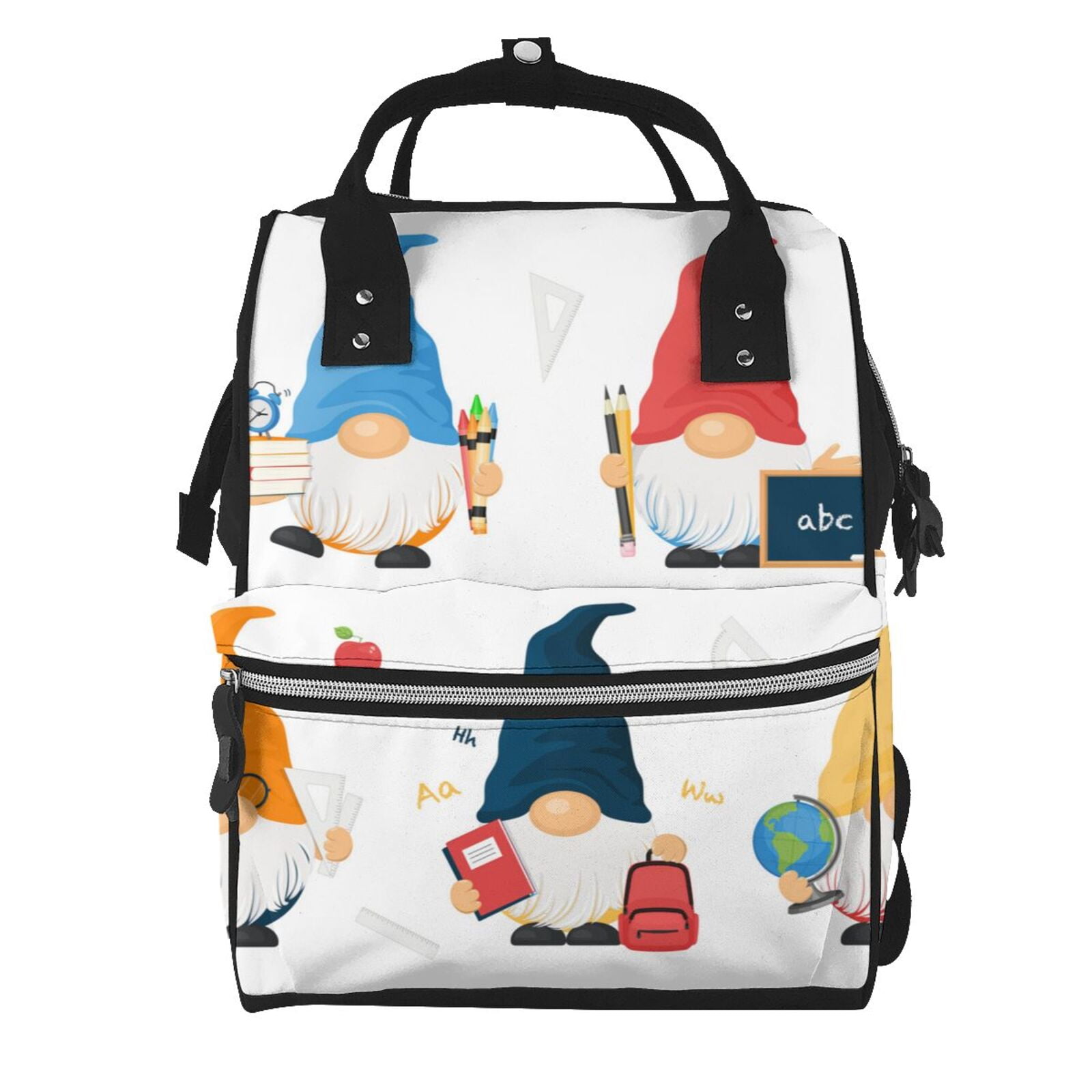 Daiia School Cute Gnomes Large Capacity Baby Bag Waterproof Stylish ...