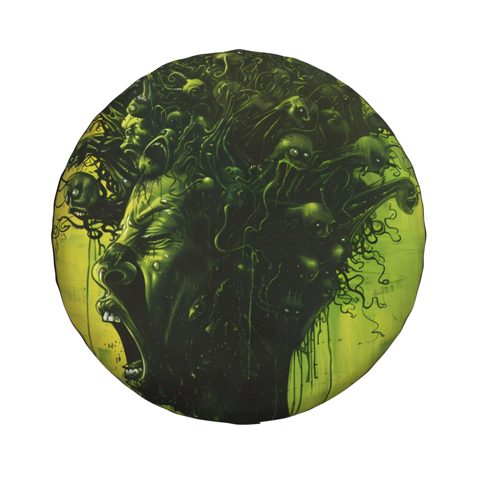 Daiia Screaming Horror Art Tire Covers , Travel Trailer Camper Truck ...