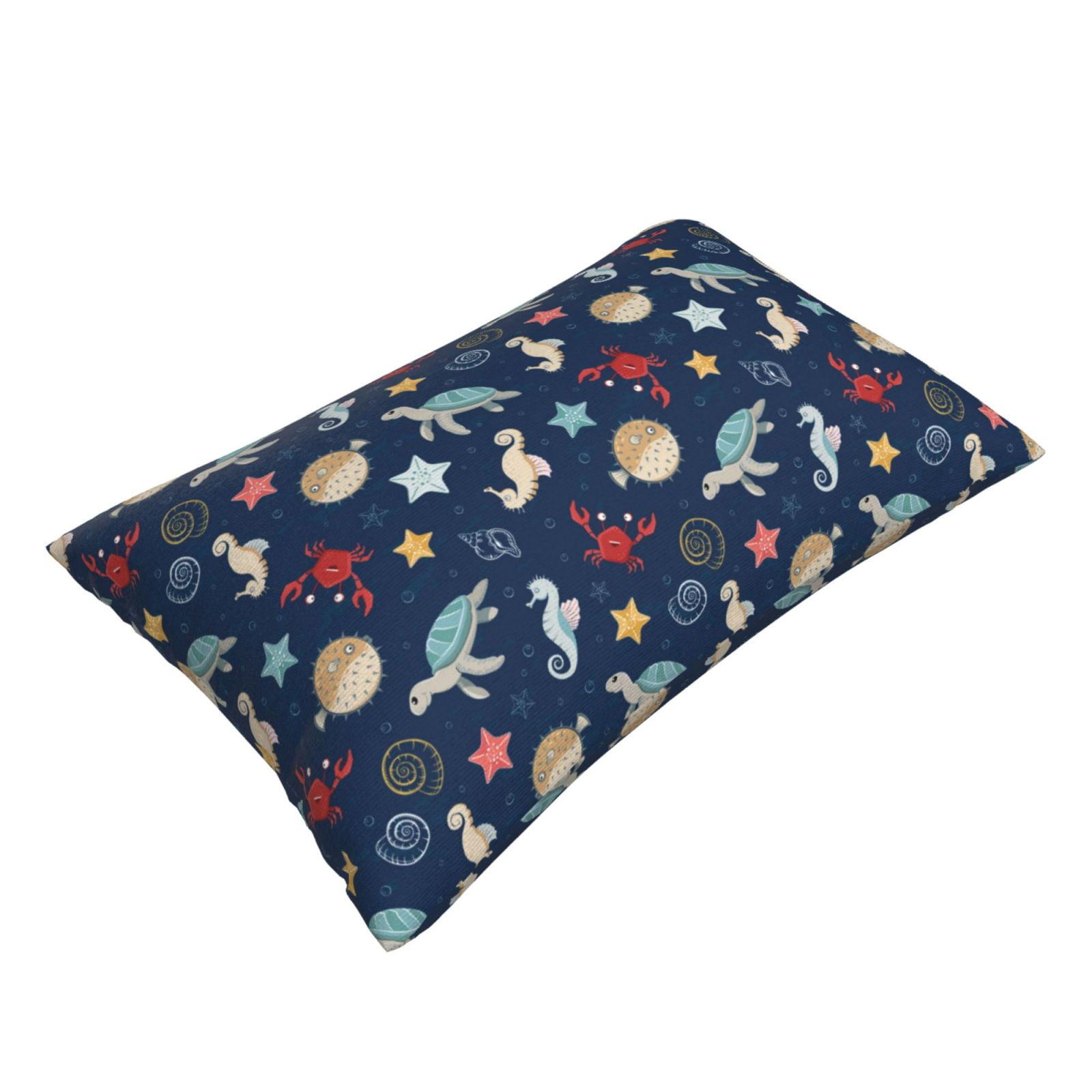Daiia Sea Creatures Bedding Waterproof Pillow Protector Zippered Queen ...
