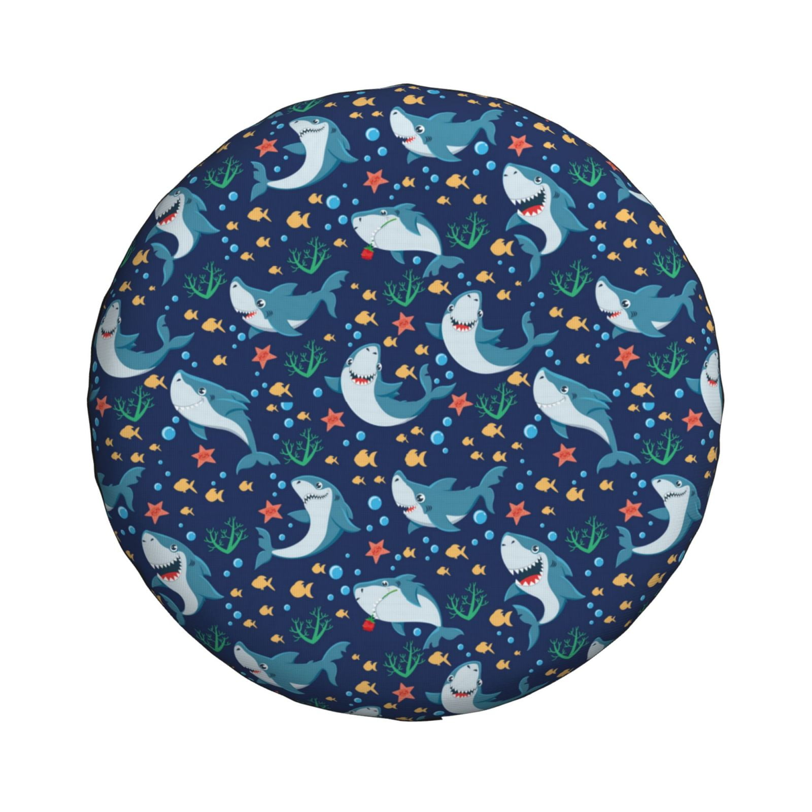 Daiia Sea Sharks Tire Covers , Travel Trailer Camper Truck SUV ...