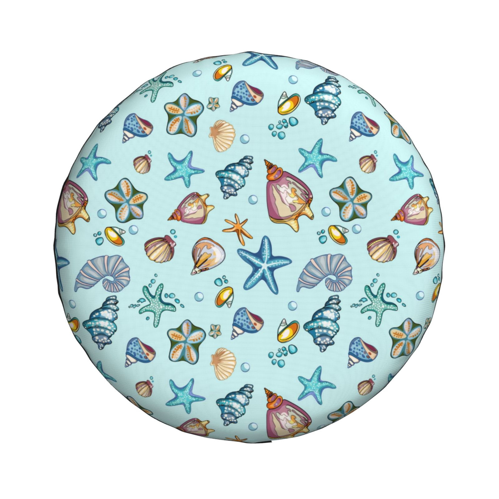 Daiia Sea Shells 2 Tire Covers , Travel Trailer Camper Truck SUV ...