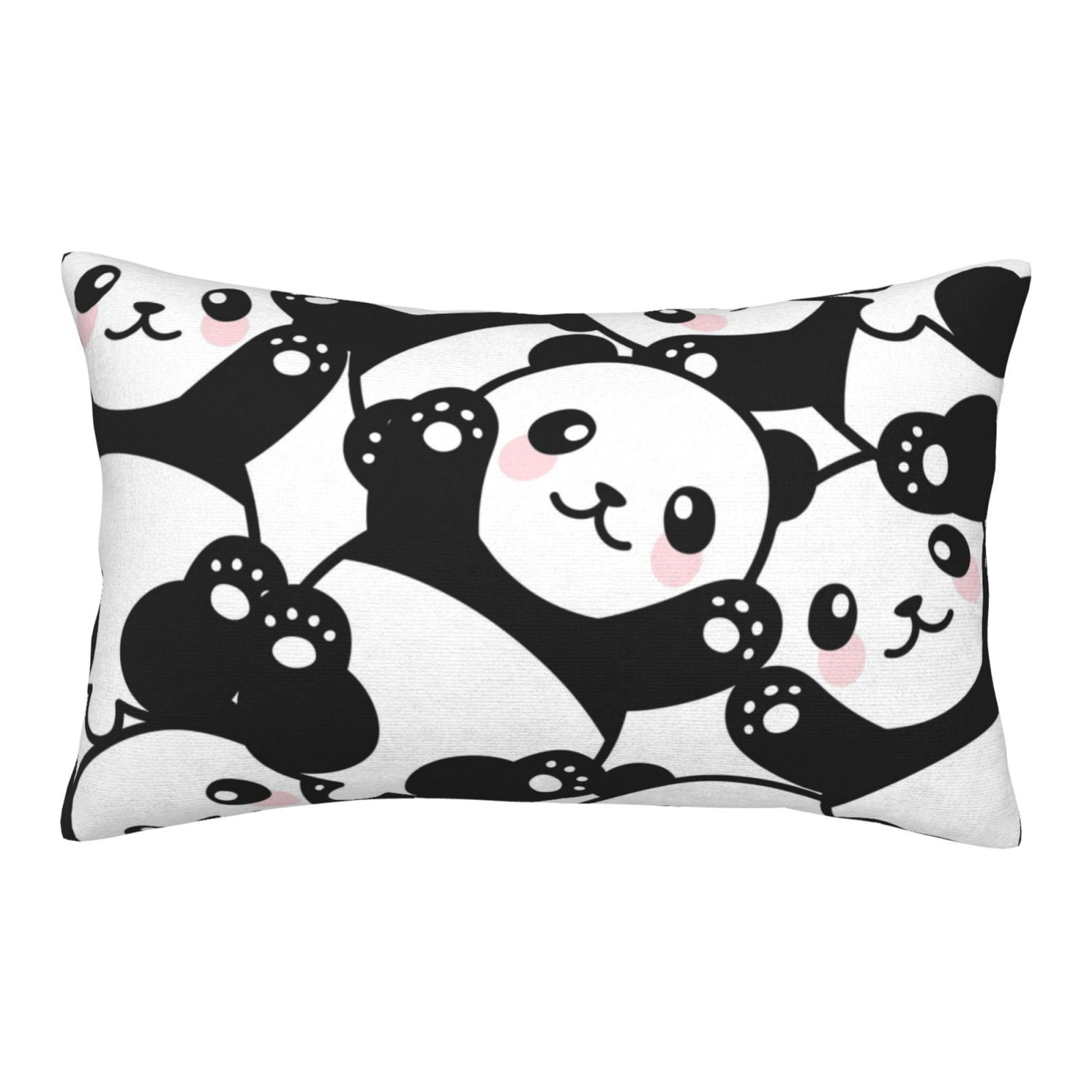 Daiia Seamless Pattern Cute Panda Bedding Waterproof Pillow Protector ...