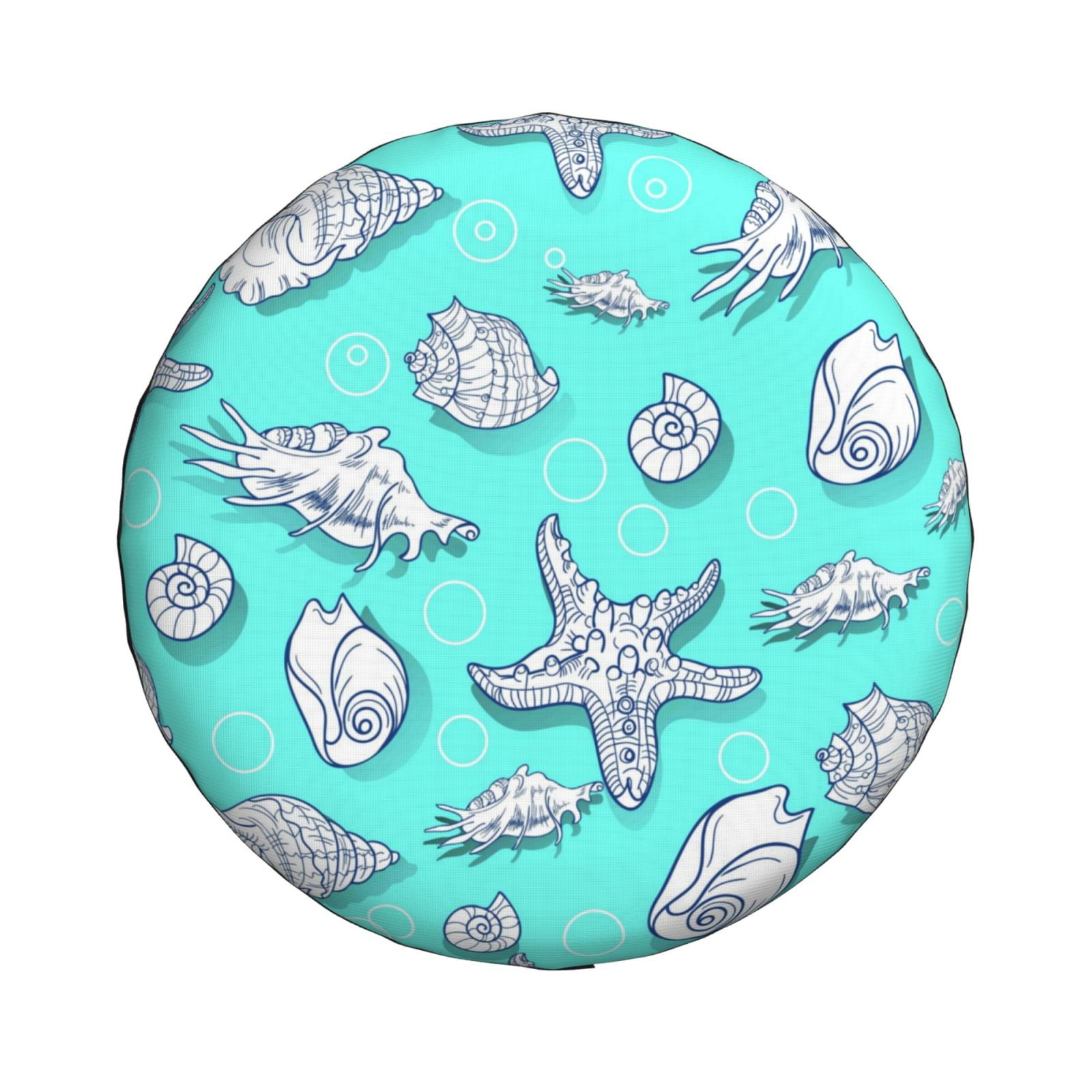 Daiia Seashell And Starfish Tire Covers , Travel Trailer Camper Truck ...