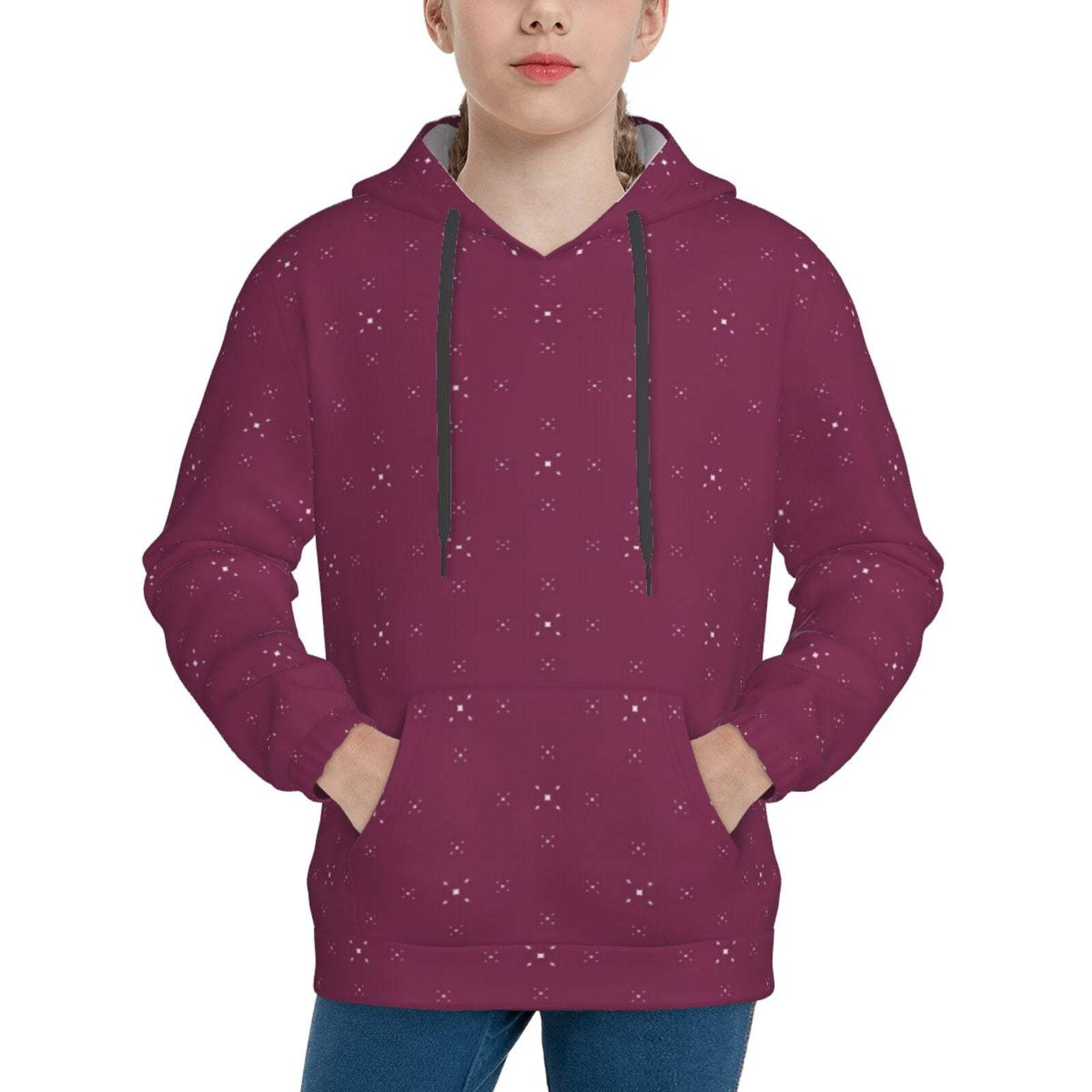 Daiia Small Stars for Boys Fashion Hoodies & Sweatshirts with Kangaroo ...