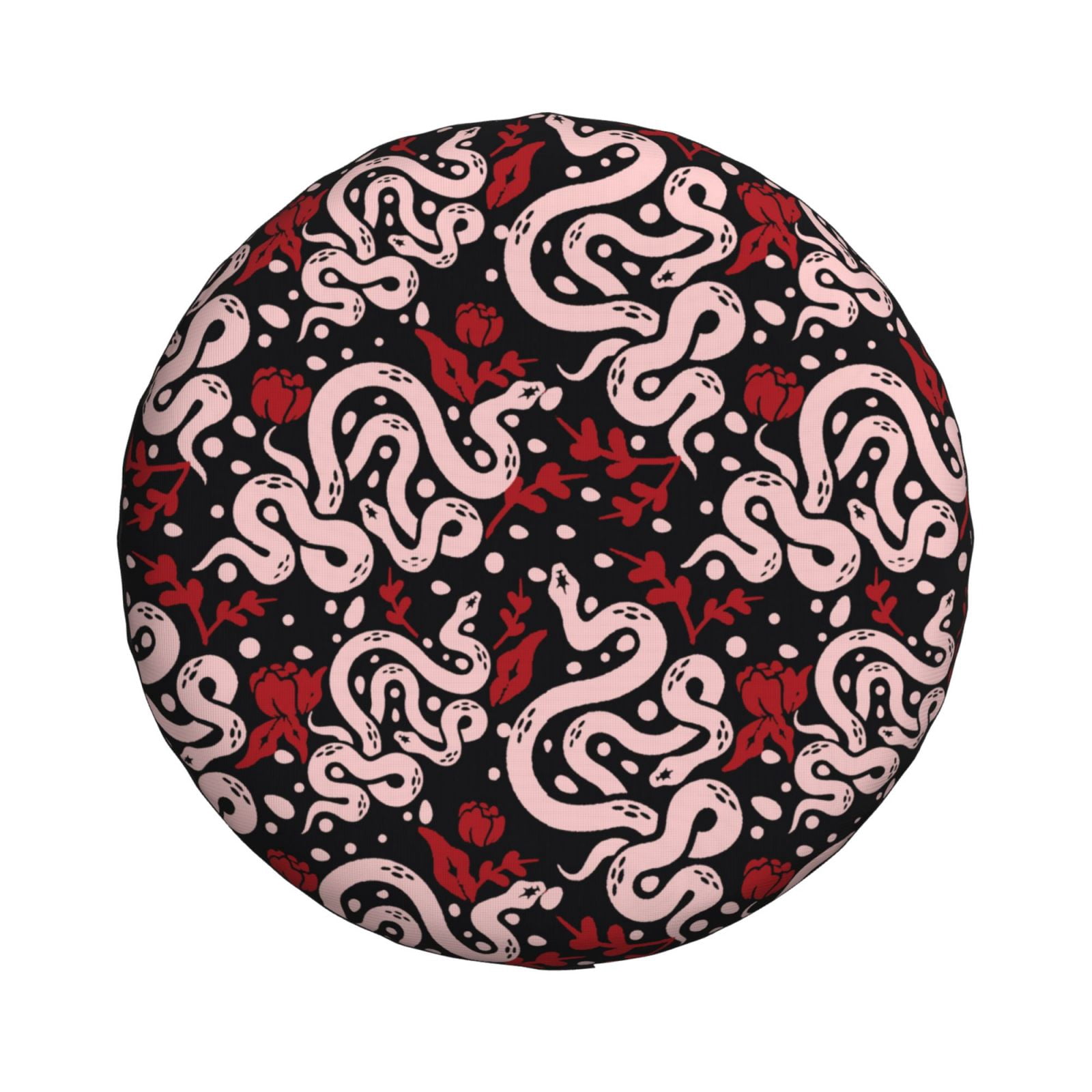 Daiia Snake And Rose Tire Covers , Travel Trailer Camper Truck SUV ...