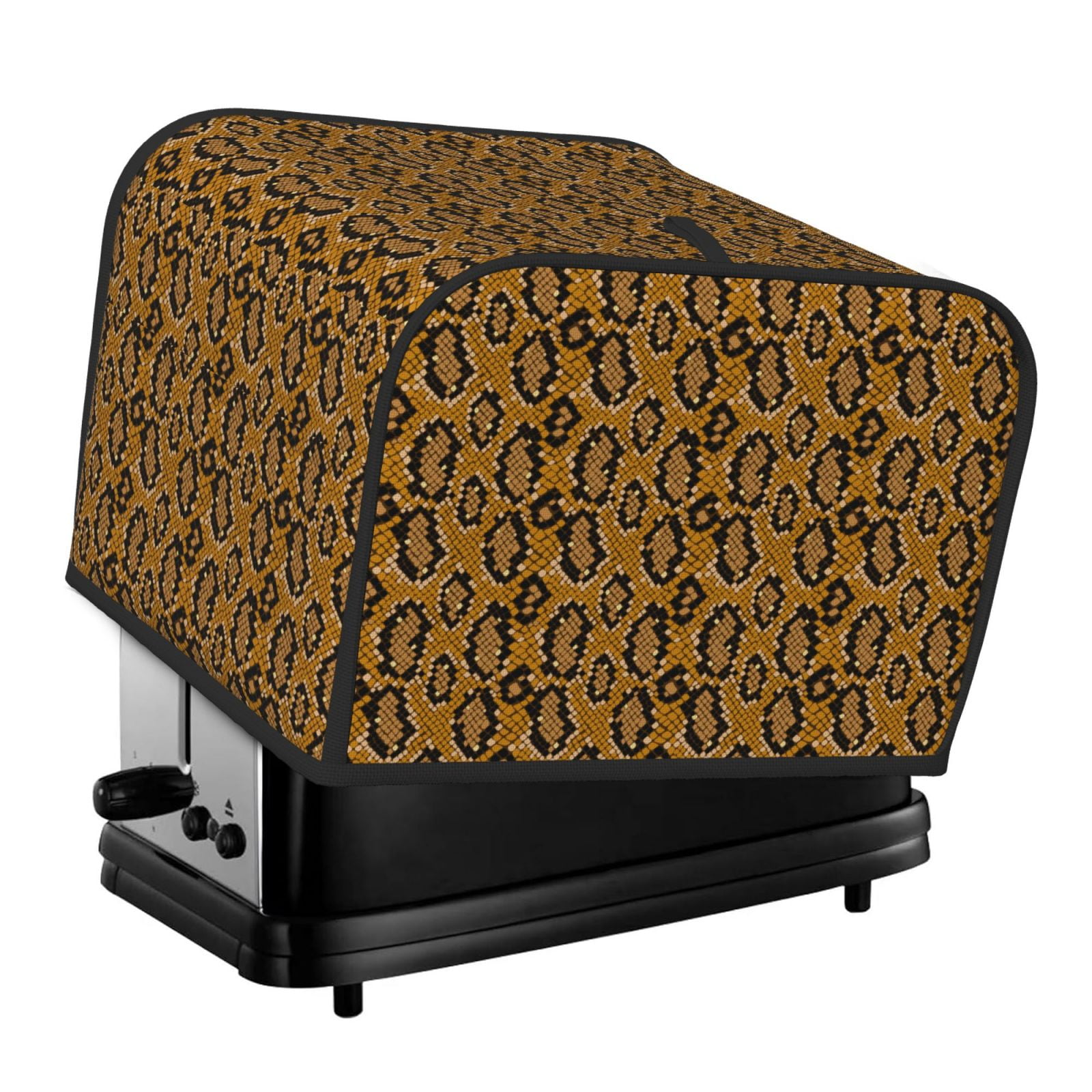 Daiia Snake Skin Pattern 4 slice Toaster Cover, Toaster Appliance Dust ...