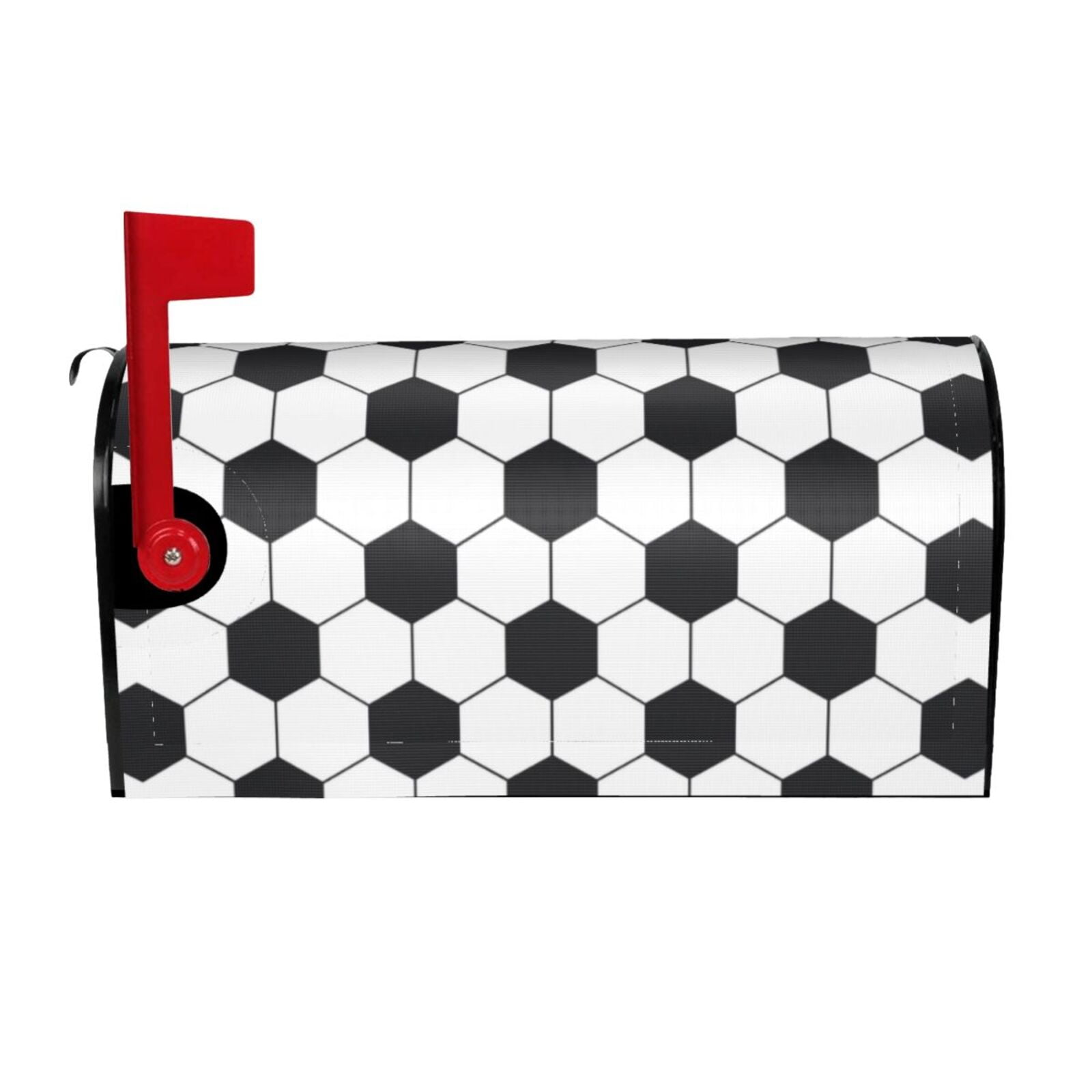 Daiia Soccer Ball Mailbox Cover , Magnetic Welcome Mailbox Wraps Post ...