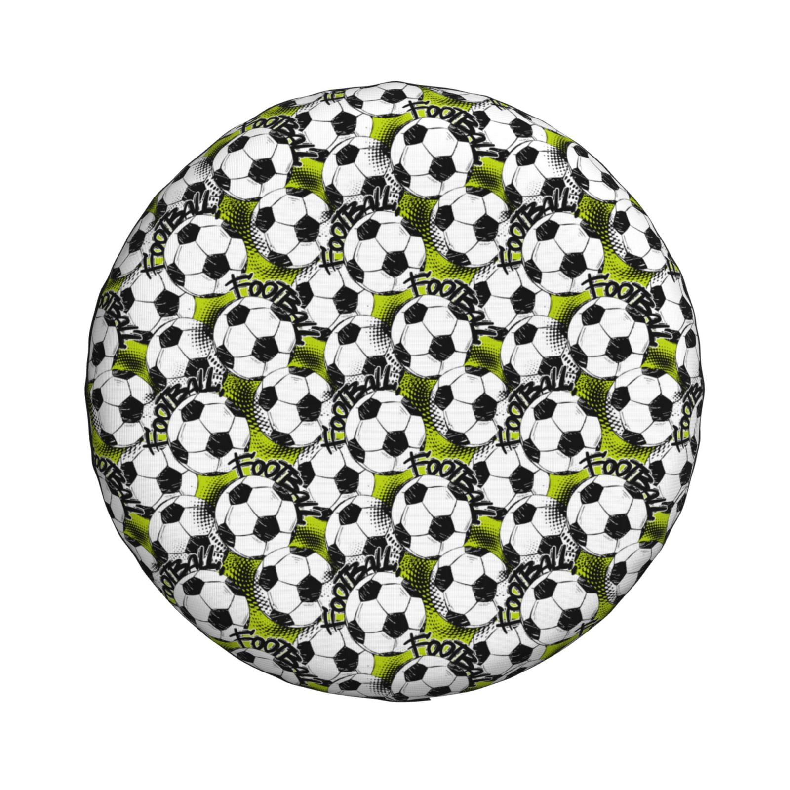 Daiia Soccer and Football Tire Covers , Travel Trailer Camper Truck SUV ...