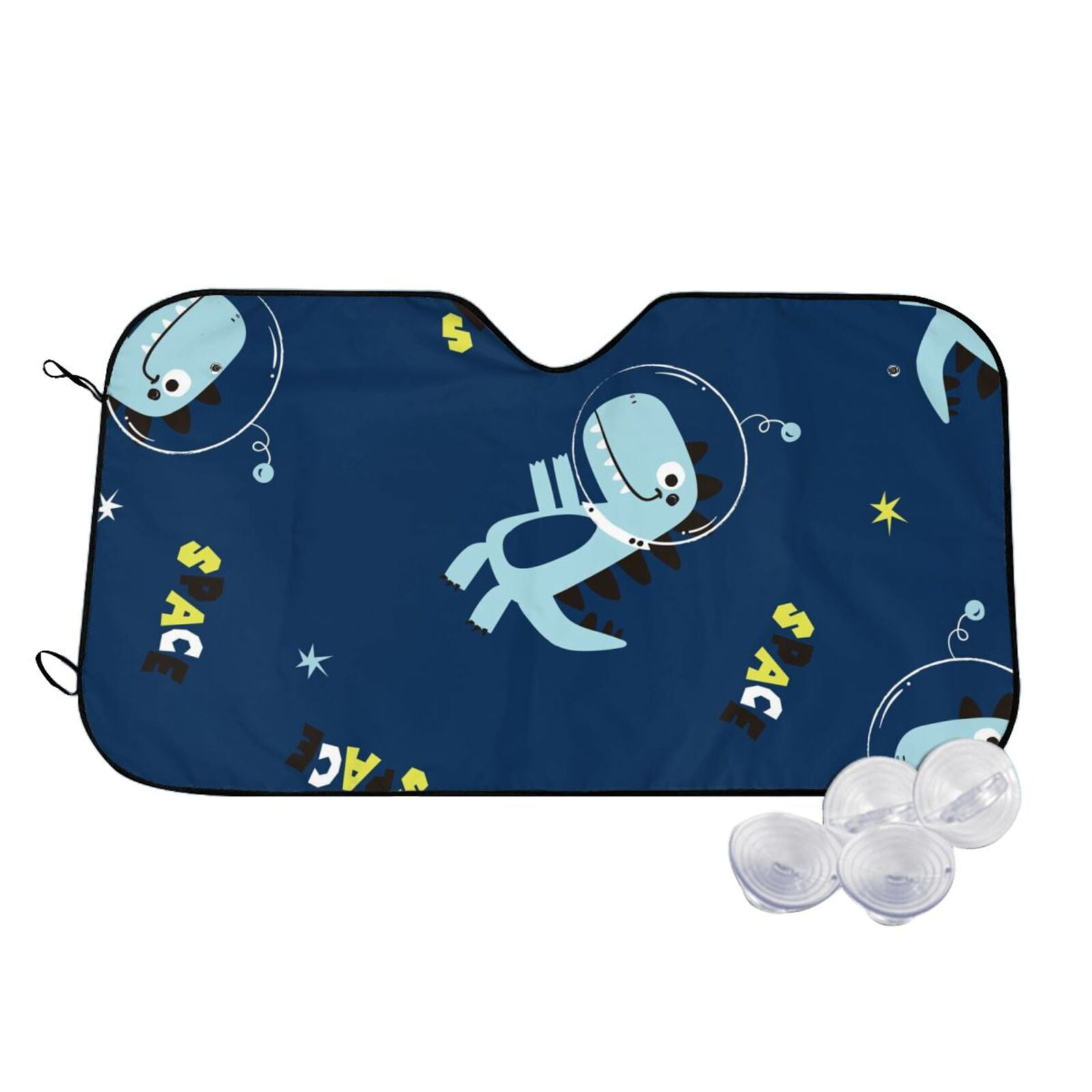 Daiia Space Dinosaur Windshield Sun Shade for Car SUV Truck (Small ...