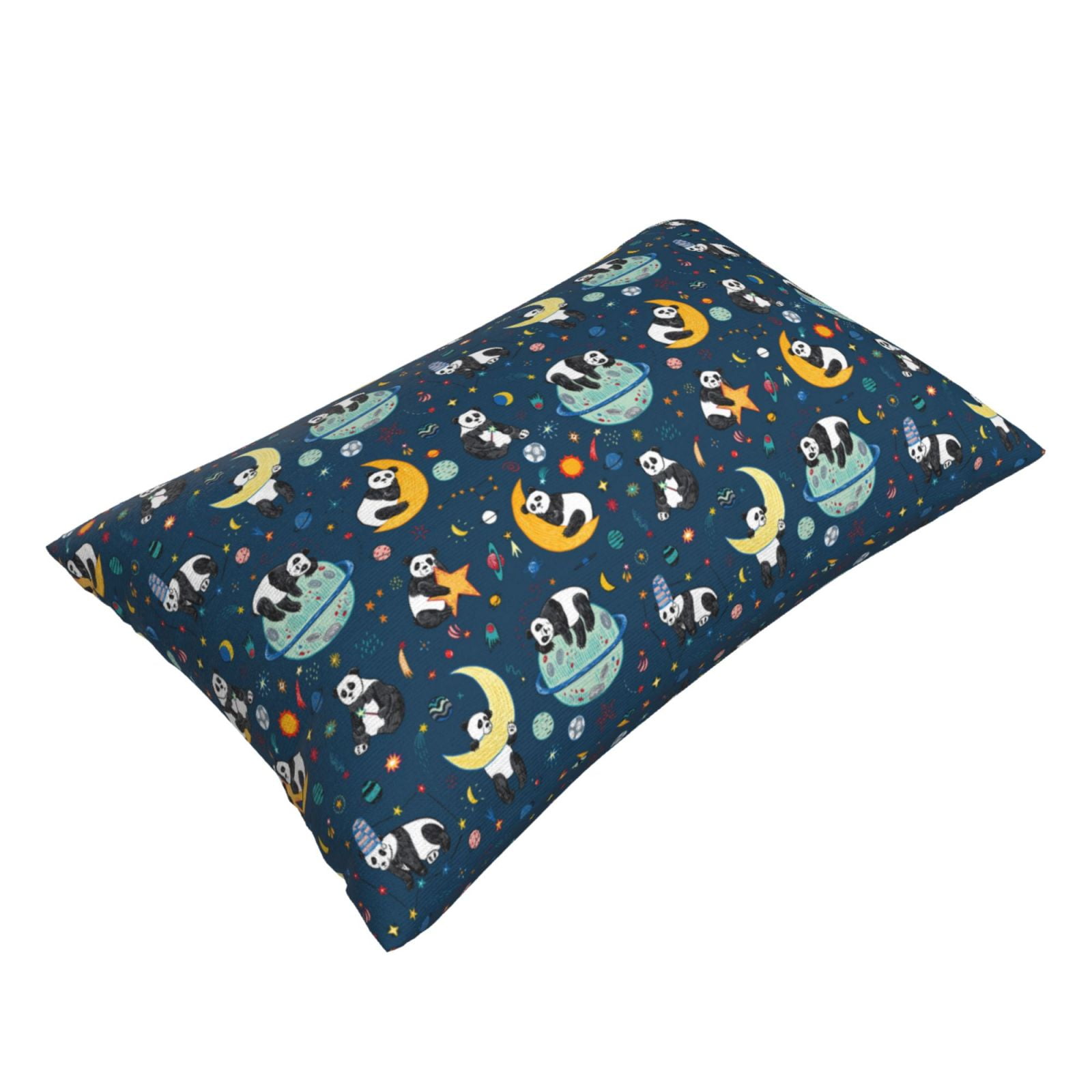 Daiia Space Sleeping Panda Bedding Waterproof Pillow Protector Zippered ...