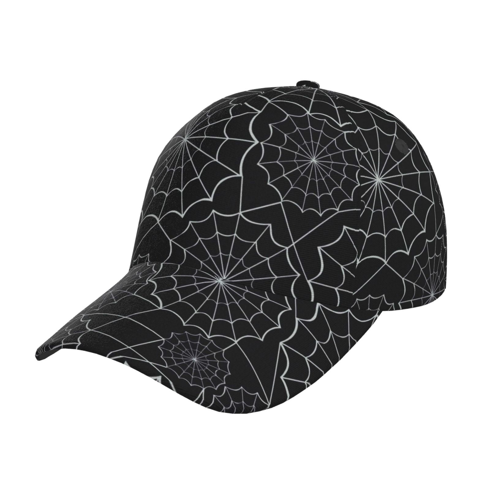Daiia Spider Web Black Baseball Cap Men Women Classic Adjustable For ...
