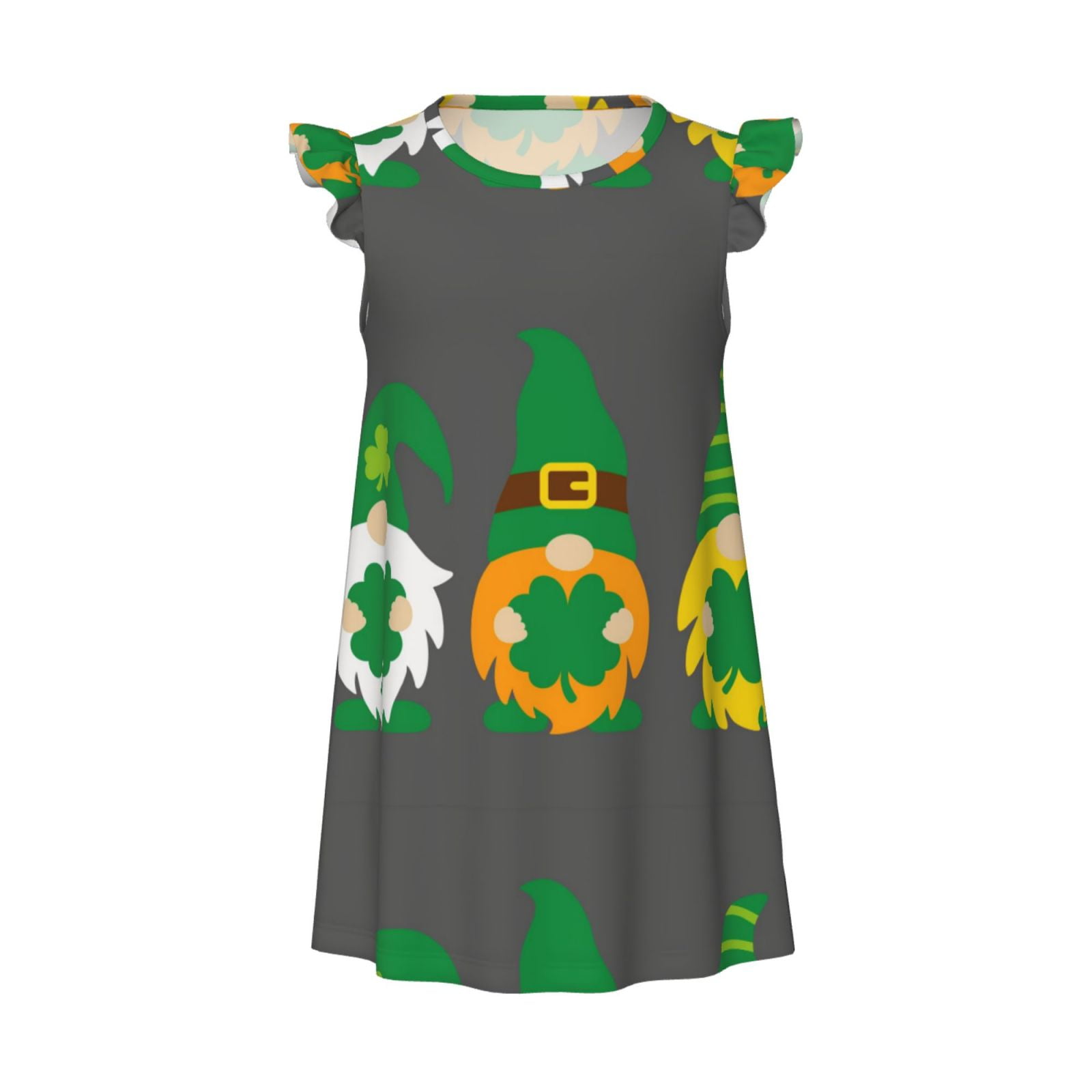 Daiia Spring St Patrick’S Day Irish Gnomes Girls Nightgowns, Unicorn ...