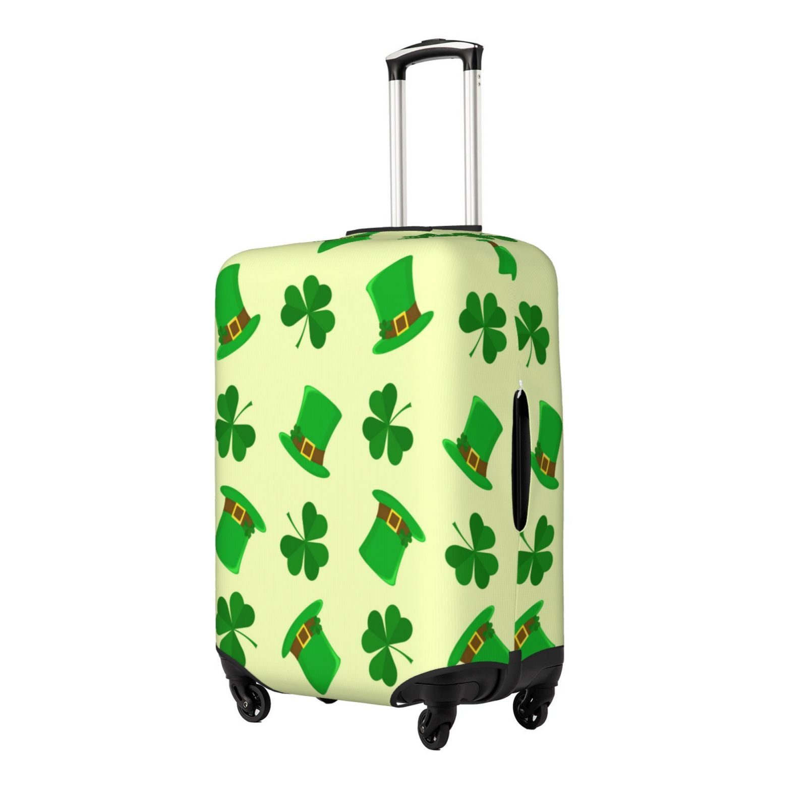 Daiia St. Patrick's Day Luggage Cover, Thickened Washable Travel ...