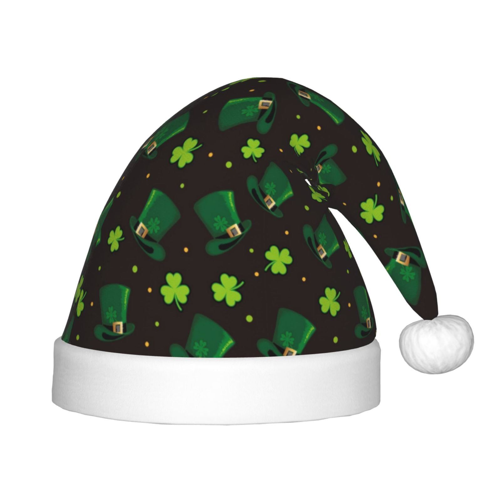 Daiia St. Patrick's Day8 Print Christmas Knitted Beanie Hat, Large Knit ...