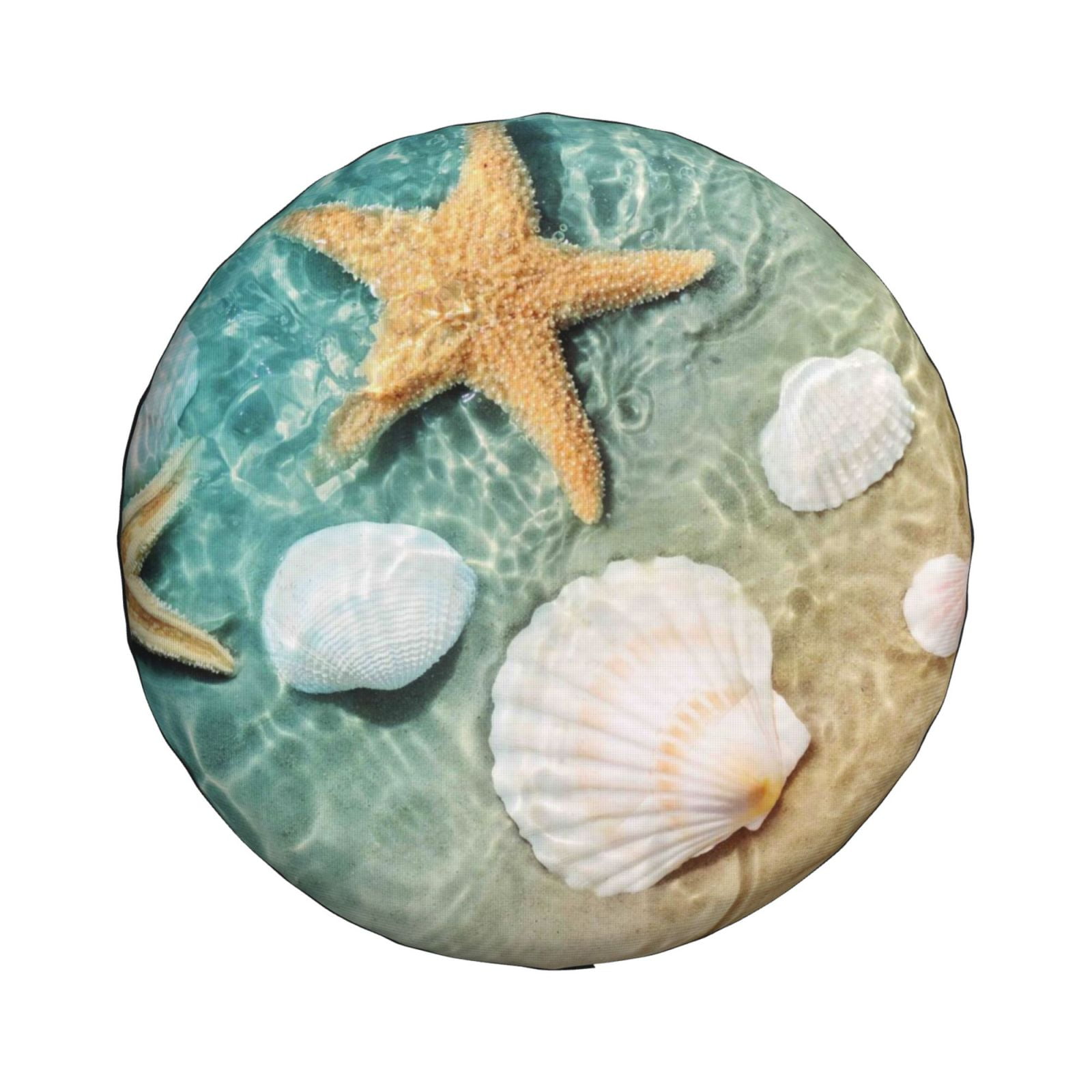 Daiia Starfish And Seashell Tire Covers , Travel Trailer Camper Truck SUV Motorhome Waterproof ...