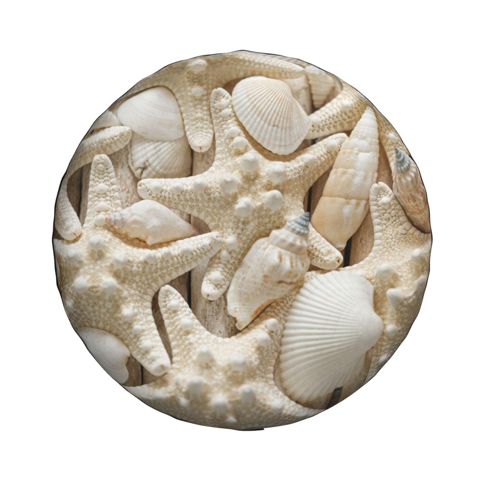 Daiia Starfish and Sea Shells Tire Covers , Travel Trailer Camper Truck ...