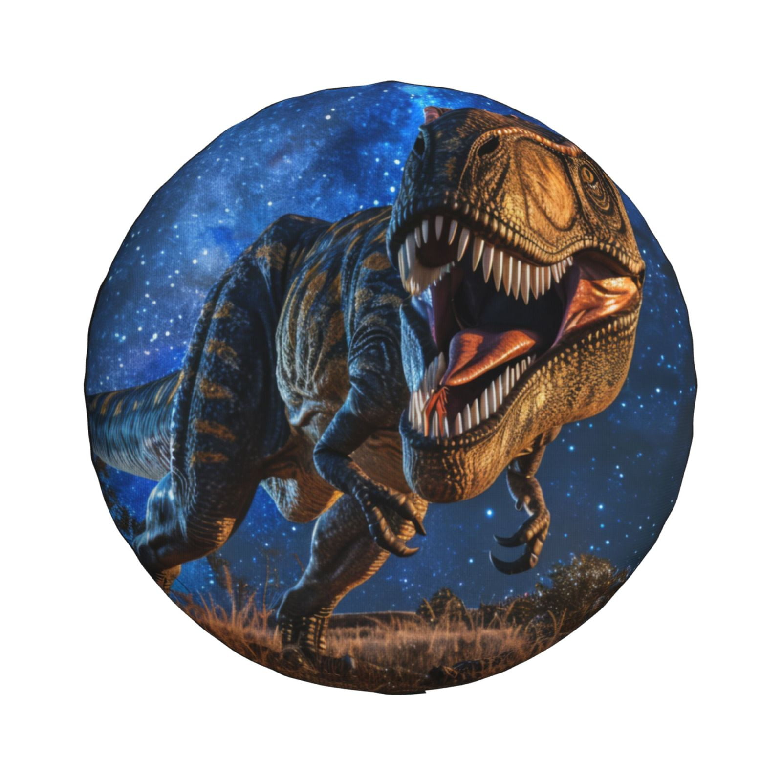 Daiia Starry Night Charging Dinosaur Tire Covers , Travel Trailer ...