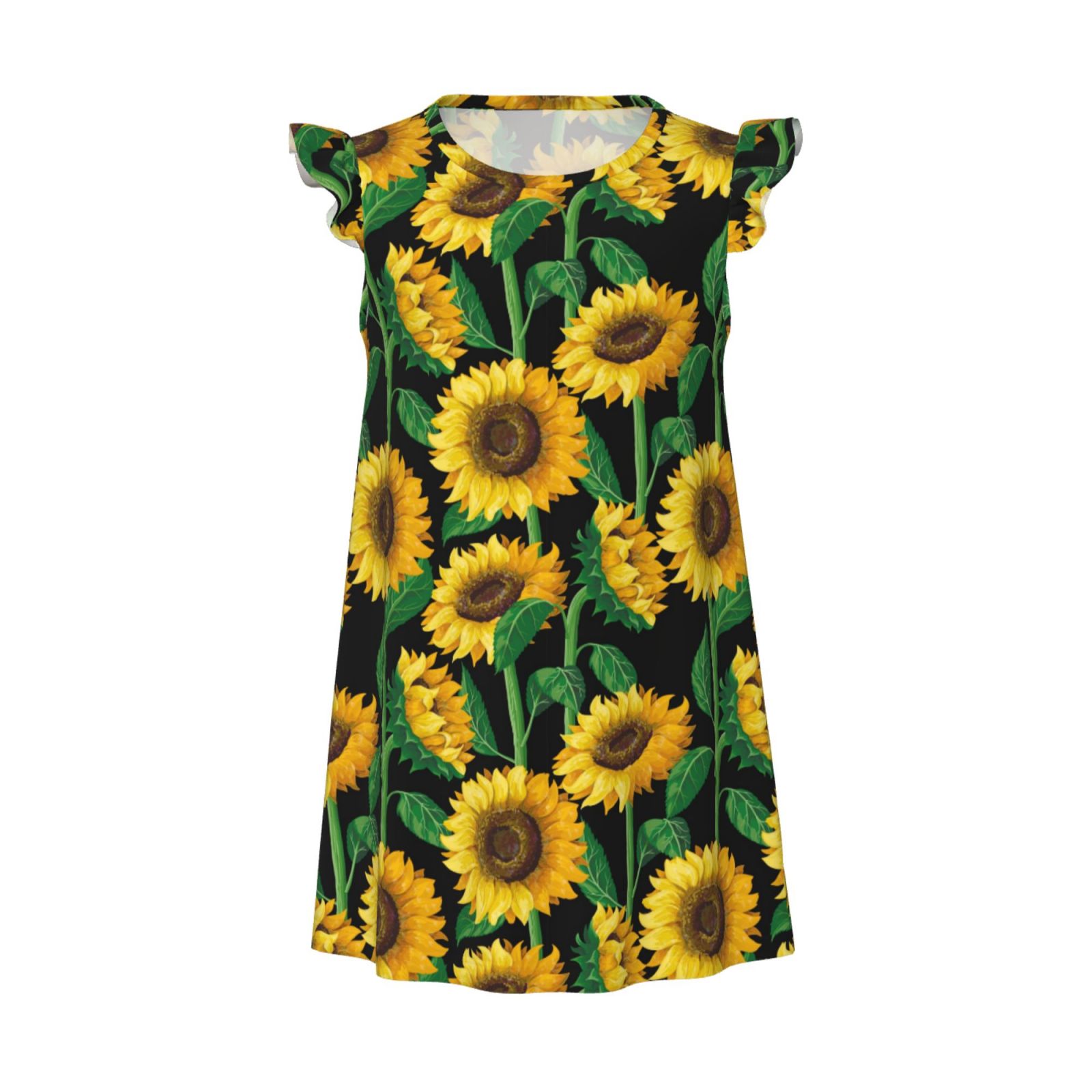 Daiia Sunflower 1 Girls Nightgowns, Unicorn Nightgown Princess Pajama ...