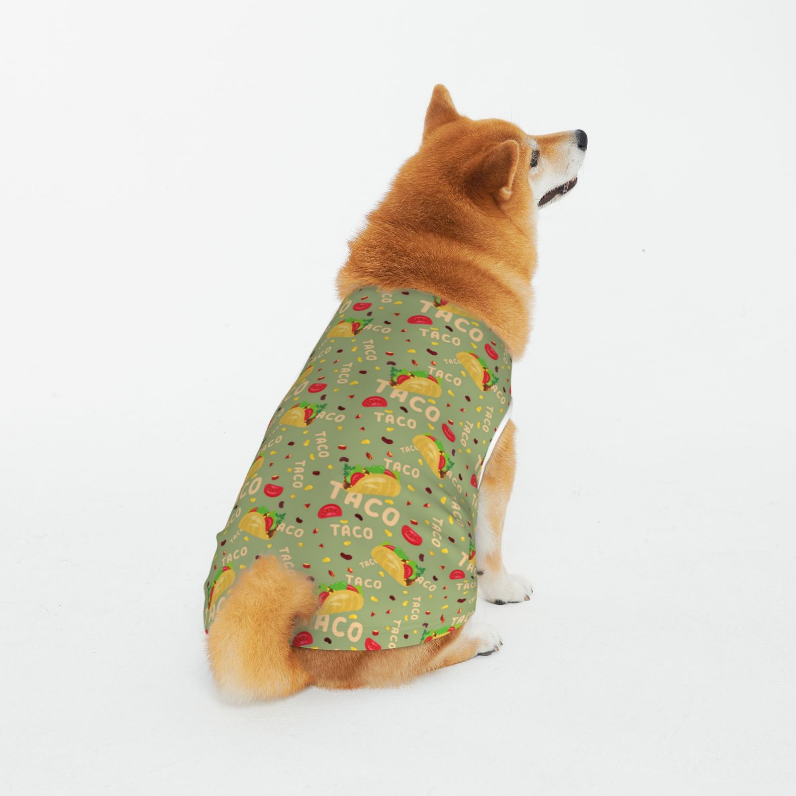 Daiia Taco Pattern Dog Clothes Dogs Cats Sweater Soft Puppies Clothing Winter Puppy Sweaters ...