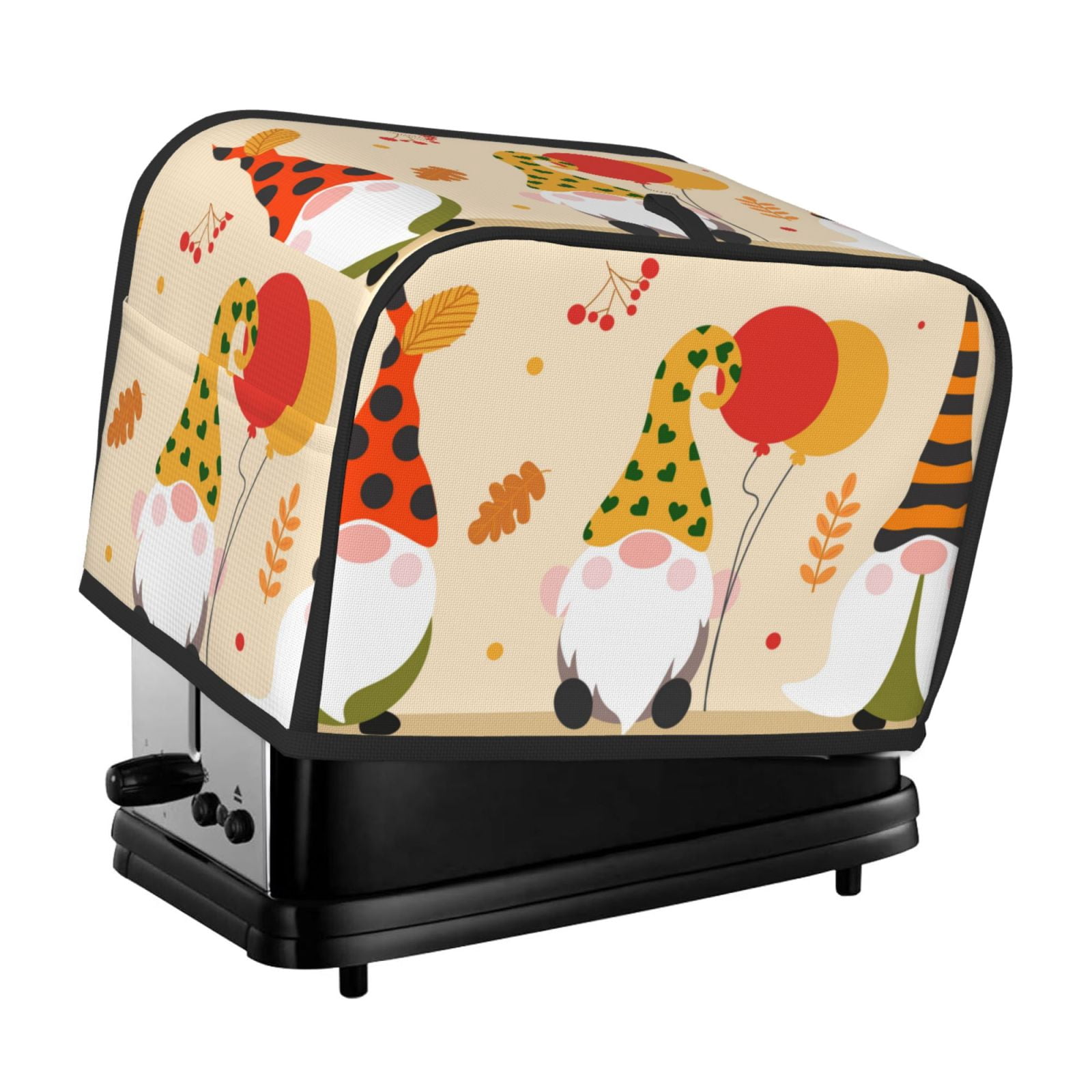 Daiia Three Gnomes With Balloons Pattern 2 slice Toaster Cover, Toaster ...