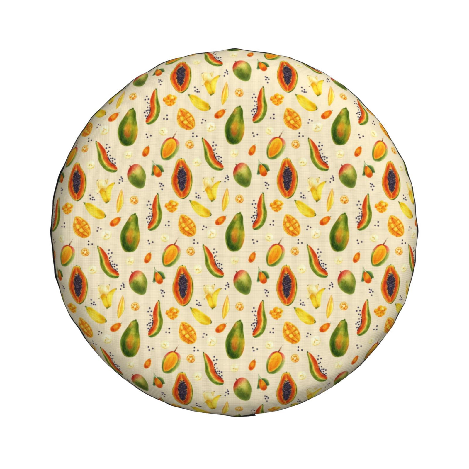 Daiia Tropical Fruits Tire Covers , Travel Trailer Camper Truck SUV Motorhome Waterproof Wheel ...