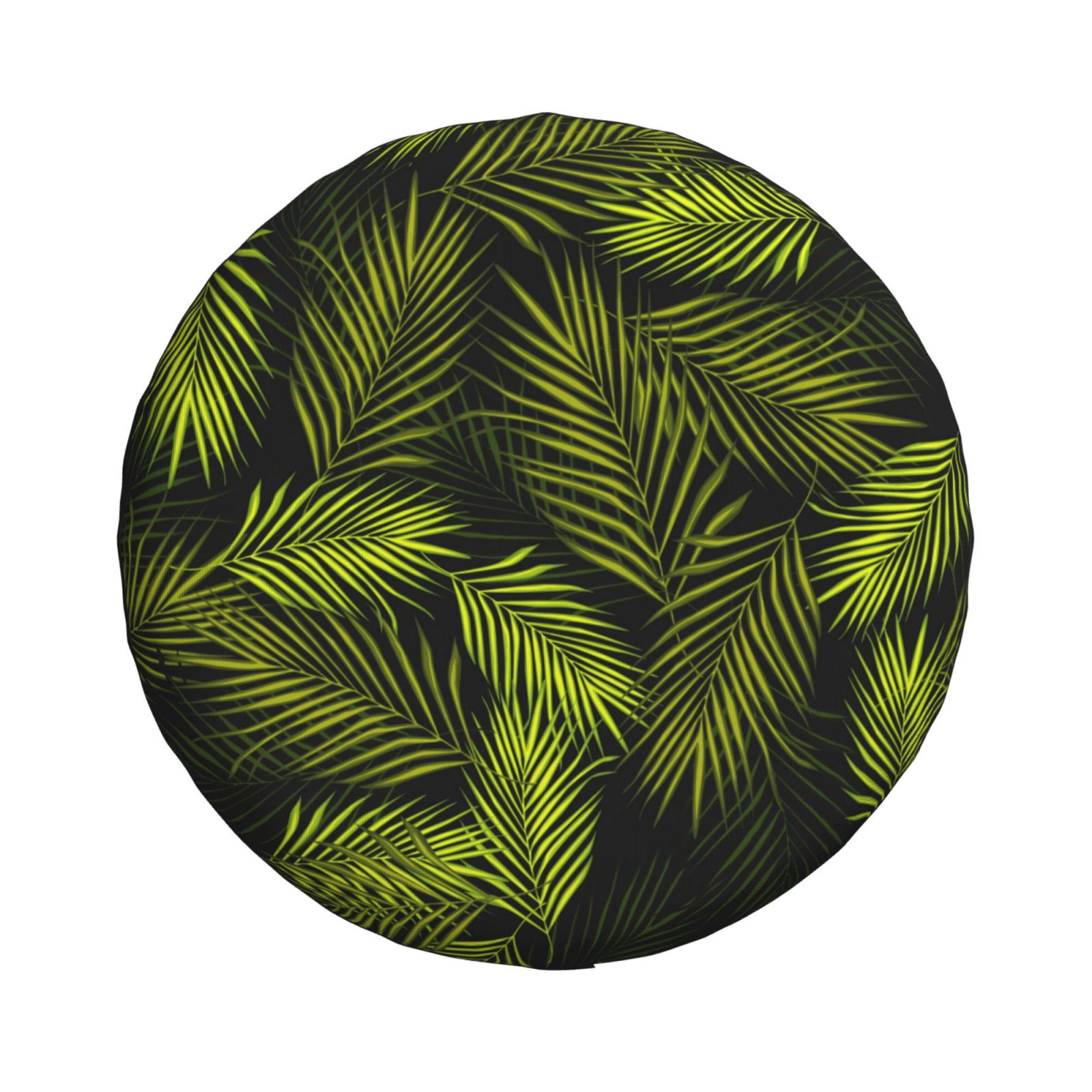 Daiia Tropical Palm Leaves Fern Leaf Tire Covers , Travel Trailer ...