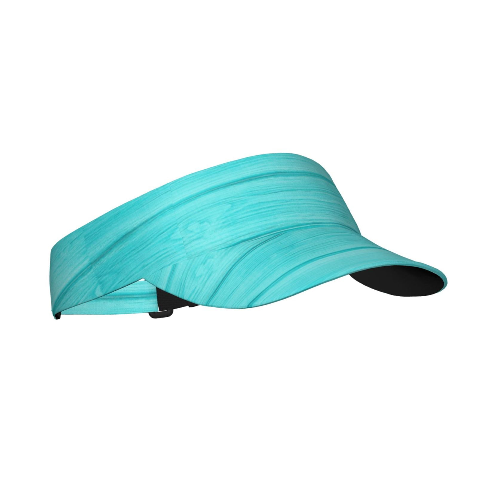 Daiia Turquoise Wooden Pattern Sport Sun Visor Hats Visor Cap ...