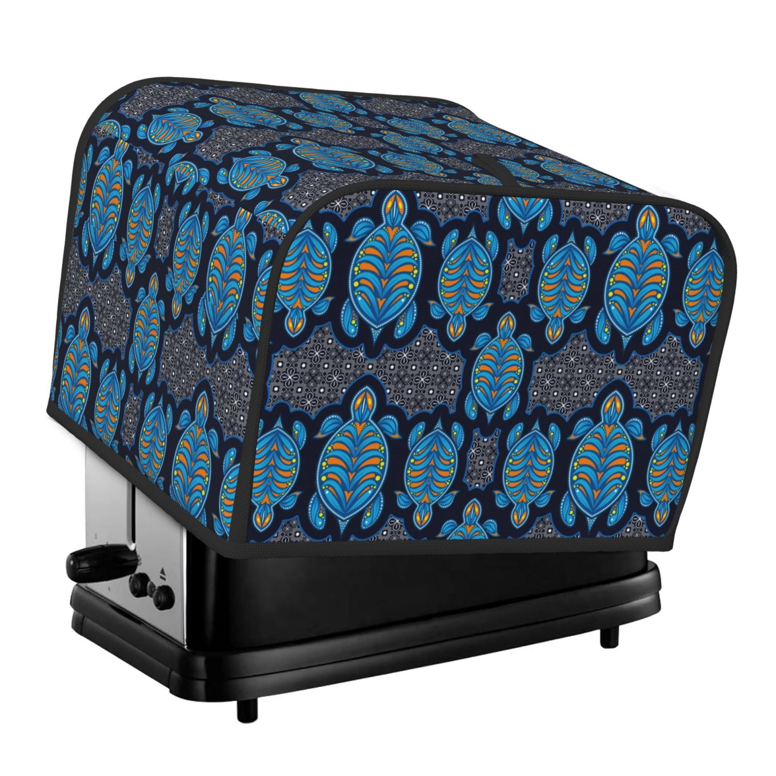 Daiia Turtle Pattern 4 slice Toaster Cover, Toaster Appliance Dust ...