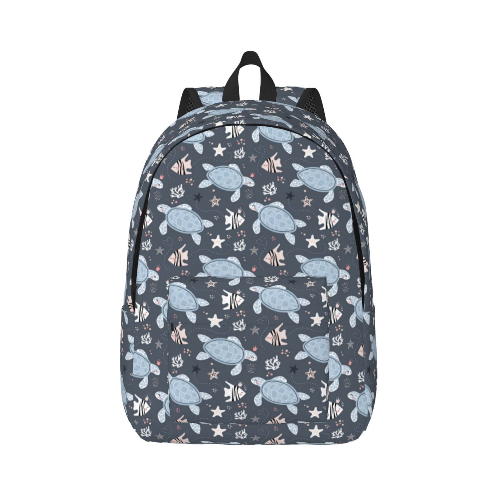 Daiia Turtle Vintage Canvas Backpack for Men and Women ,Hiking Backpack ...