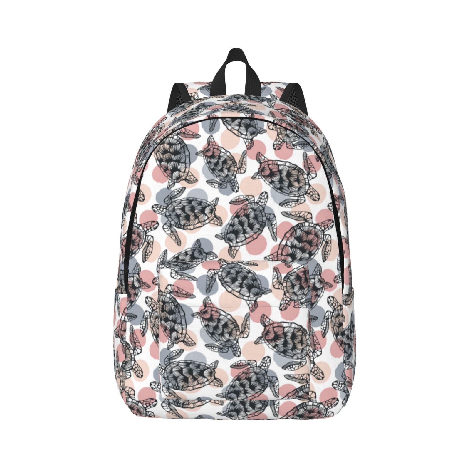 Daiia Turtle Vintage Canvas Backpack for Men and Women ,Hiking Backpack ...
