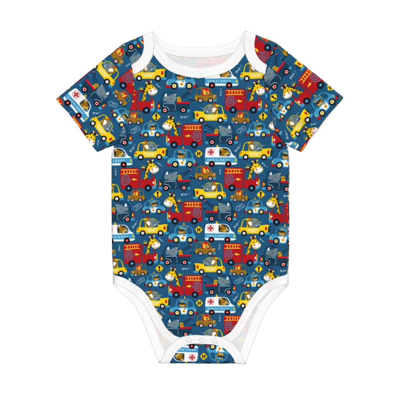 Daiia Vehicles Cartoon with Funny Drivers,Animal Drivers Printed Unisex ...