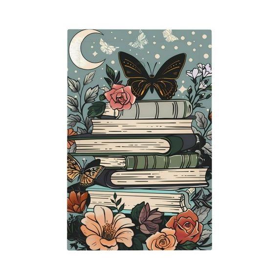 Daiia Vintage Art Butterfly Flower Pattern Decorator Wall Plate Child ...