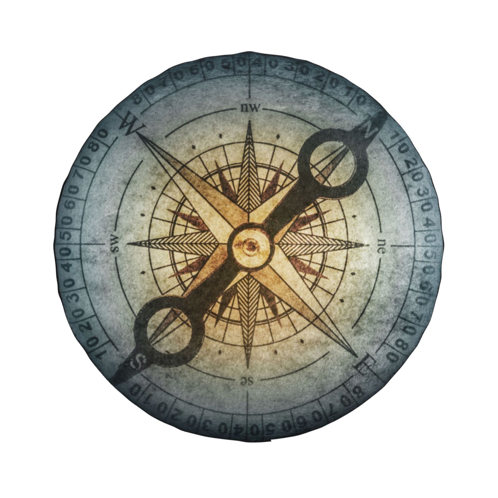 Daiia Vintage Compass Tire Covers , Travel Trailer Camper Truck SUV ...