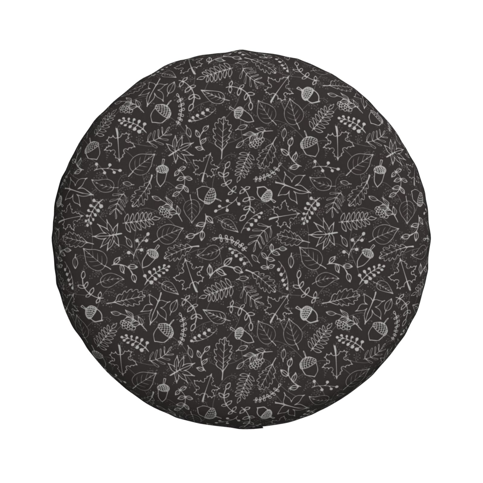 Daiia Vintage Sketch Autumn Plants Tire Covers , Travel Trailer Camper ...