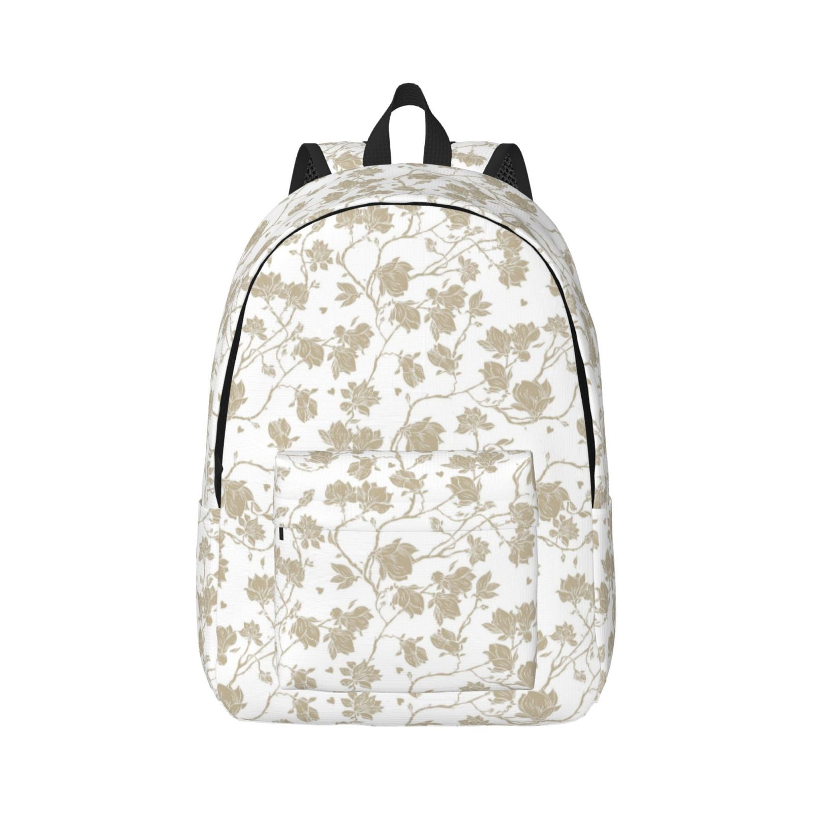 Daiia Vintage Stylized White Color Vintage Canvas Backpack for Men and ...