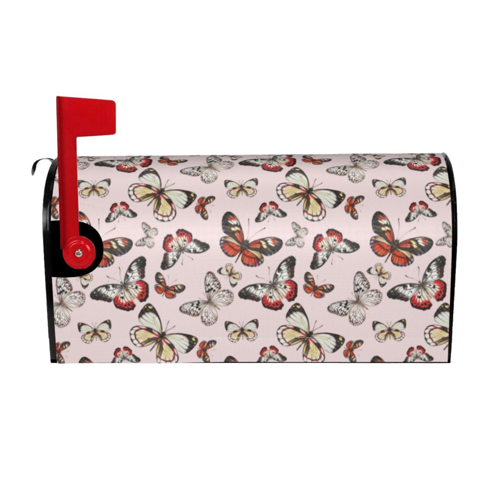 Daiia Vintage flowers Pattern Mailbox Cover , Magnetic Welcome Mailbox ...