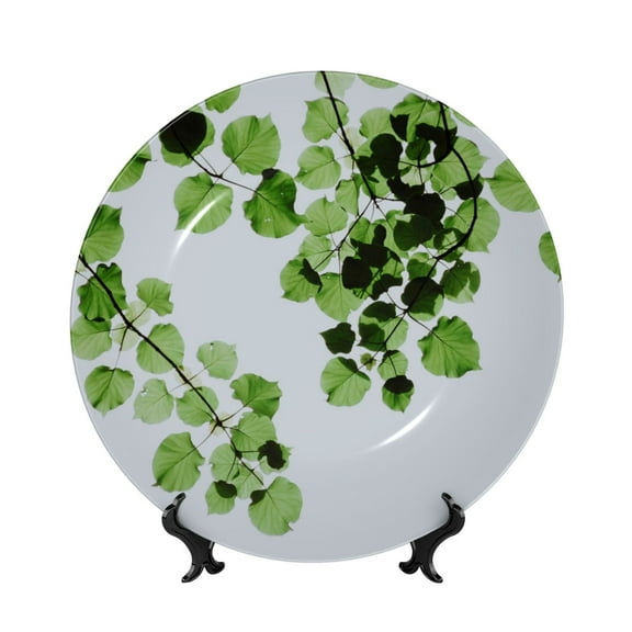 Daiia Colorful Dinosaur Printed Pattern Ceramic Plate Dinner Plates ...