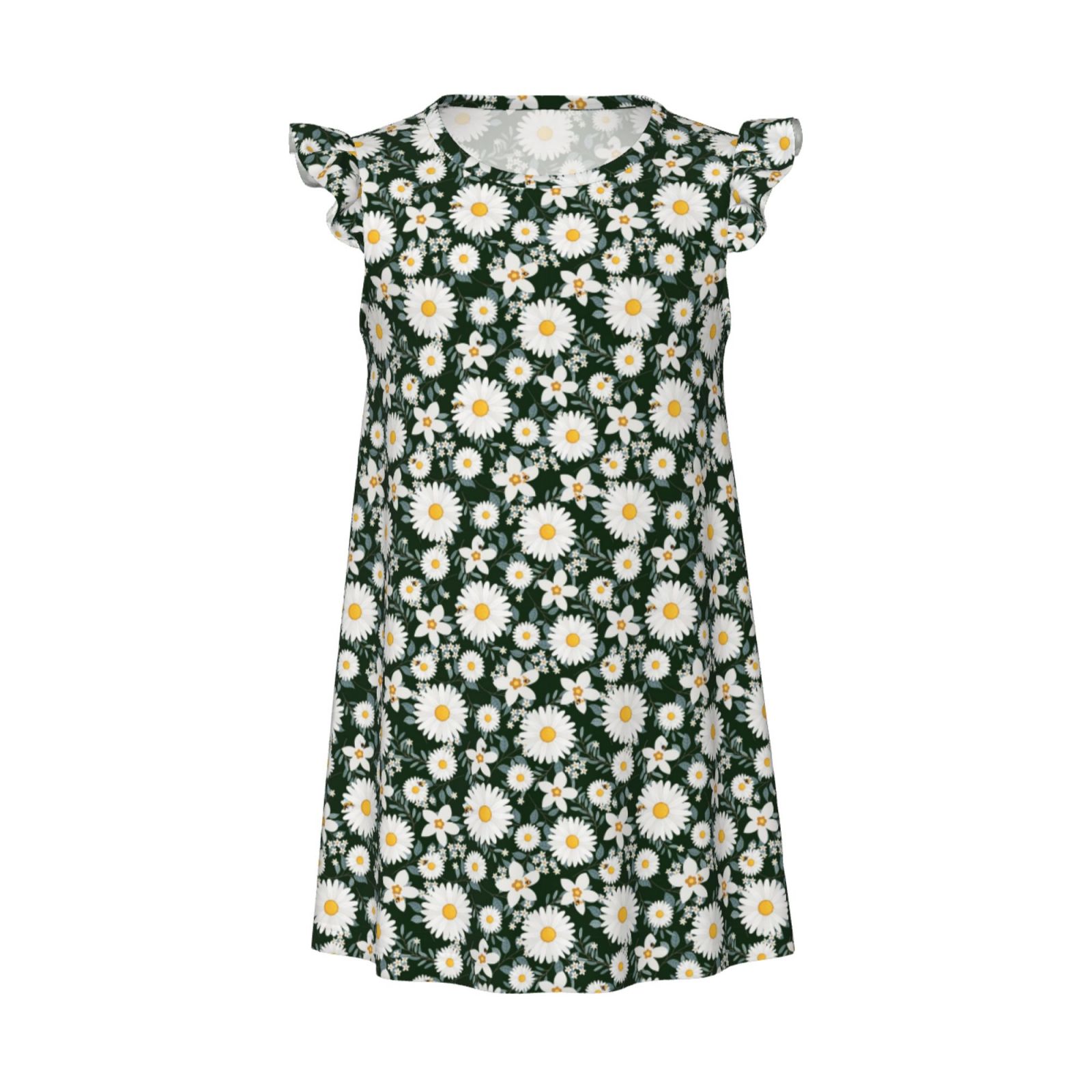 Daiia White Daisies and Bee Girls Nightgowns, Unicorn Nightgown ...
