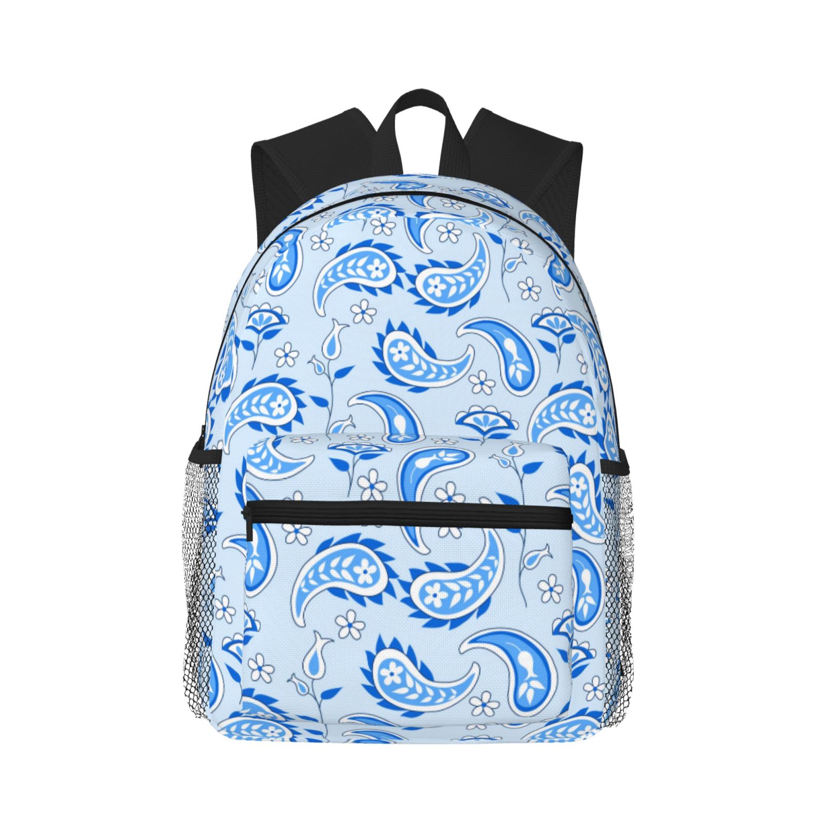 Daiia Winter Paisley Pattern School Backpack for Men Women, Unisex ...