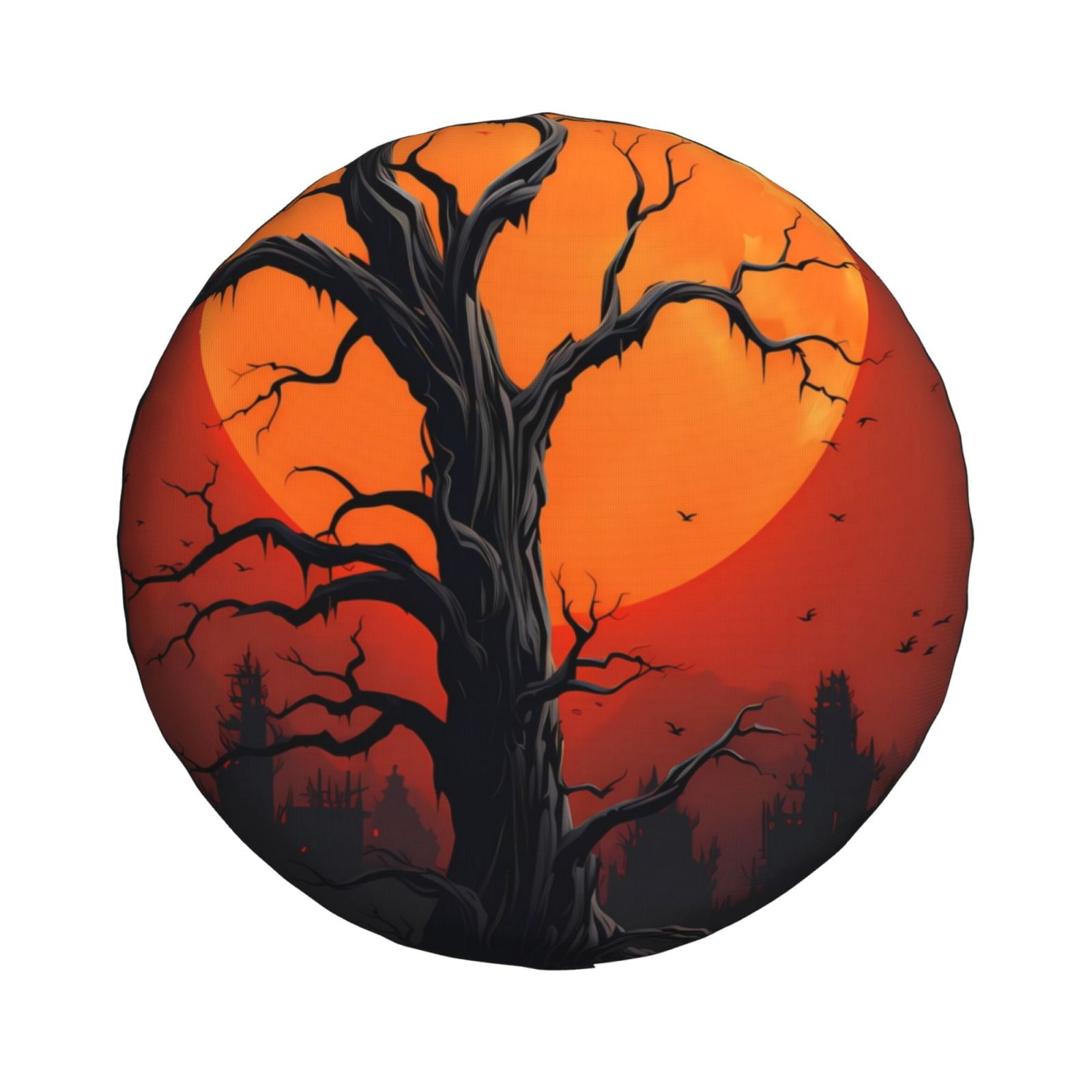 Daiia Yellow Castle Sunset Tree Tire Covers , Travel Trailer Camper ...