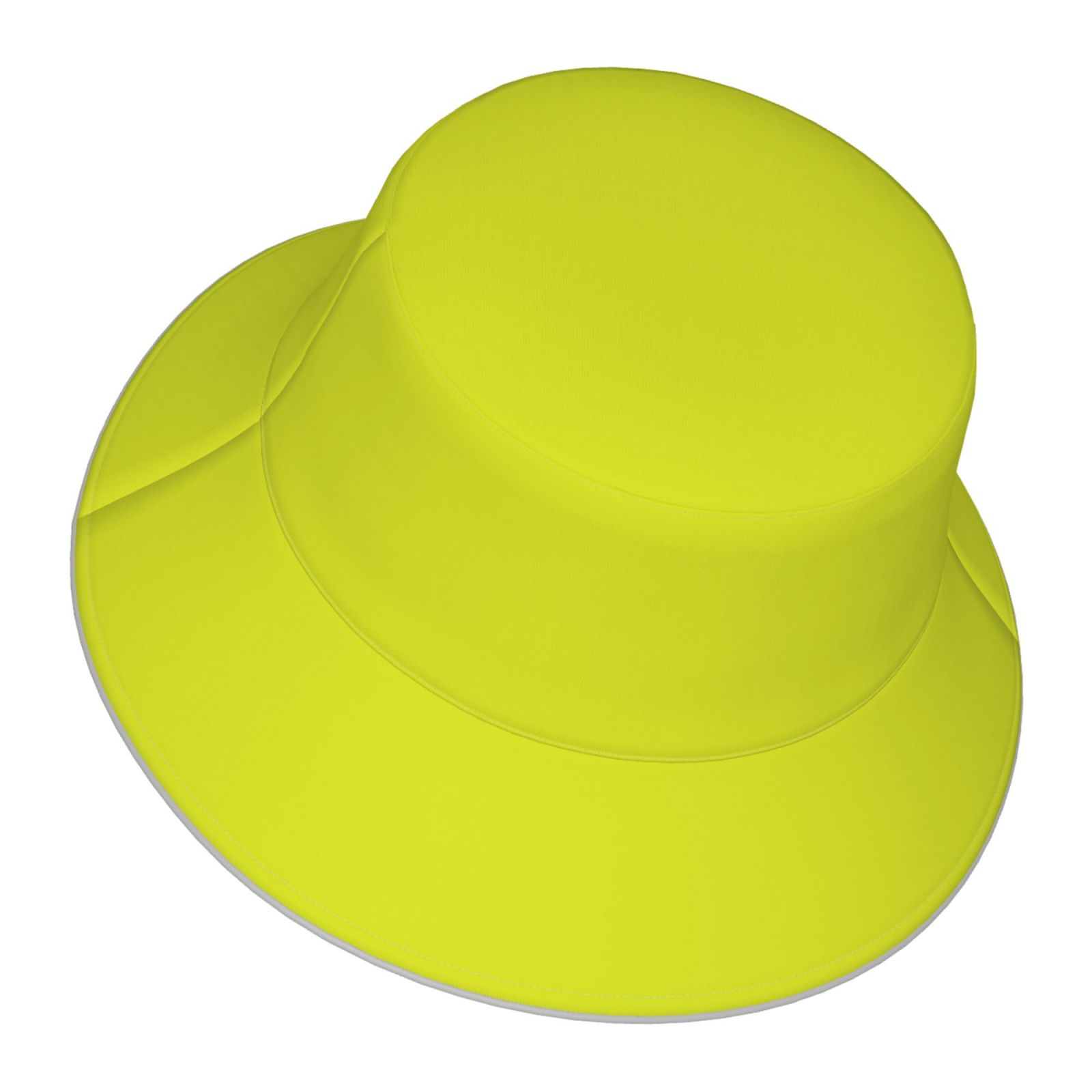 Daiia Yellow Pattern Bucket Hat - Trendy Cotton Sun Hat for Beach, Golf ...