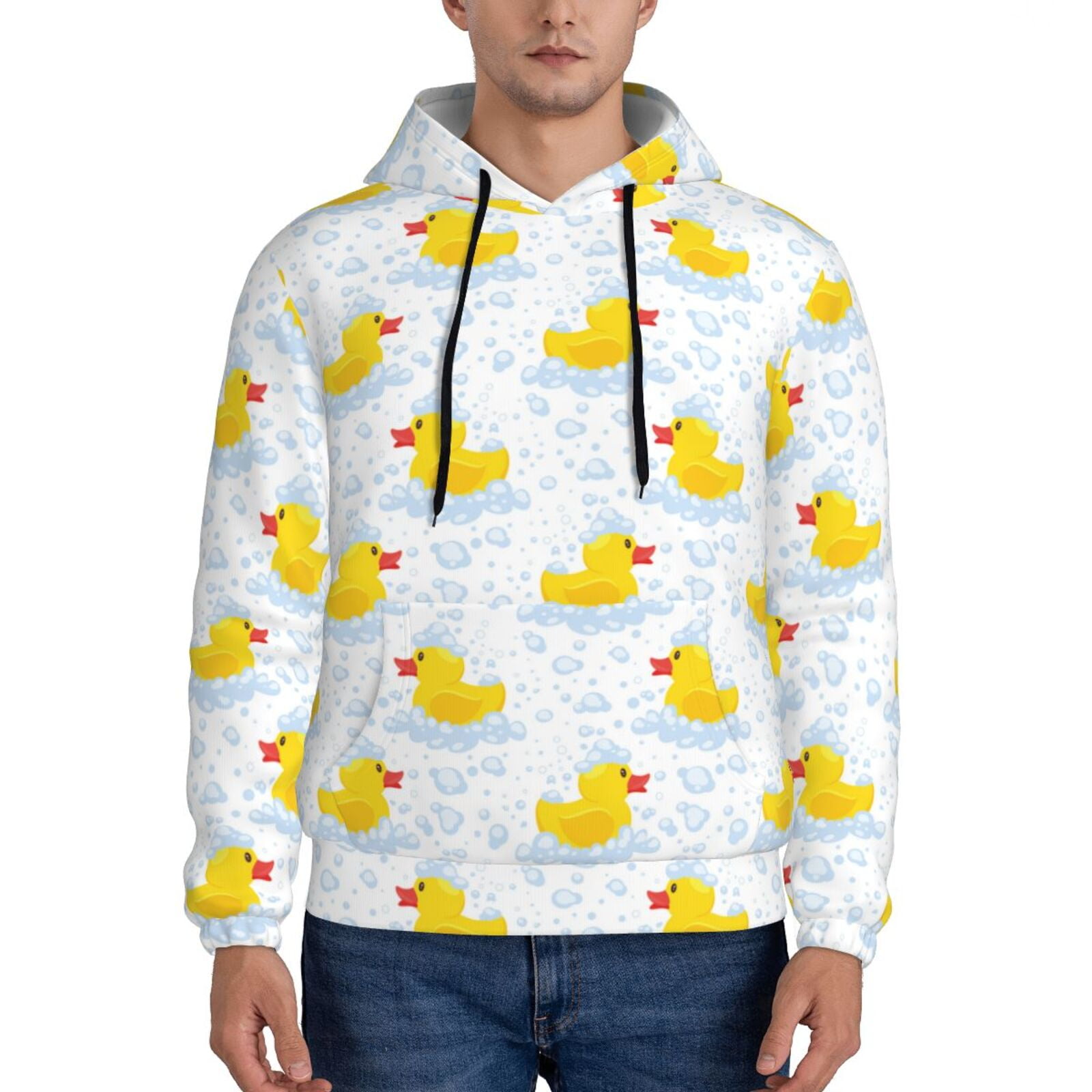Daiia Yellow Rubber Duck for Men's Fashion Hoodies & Sweatshirts with ...